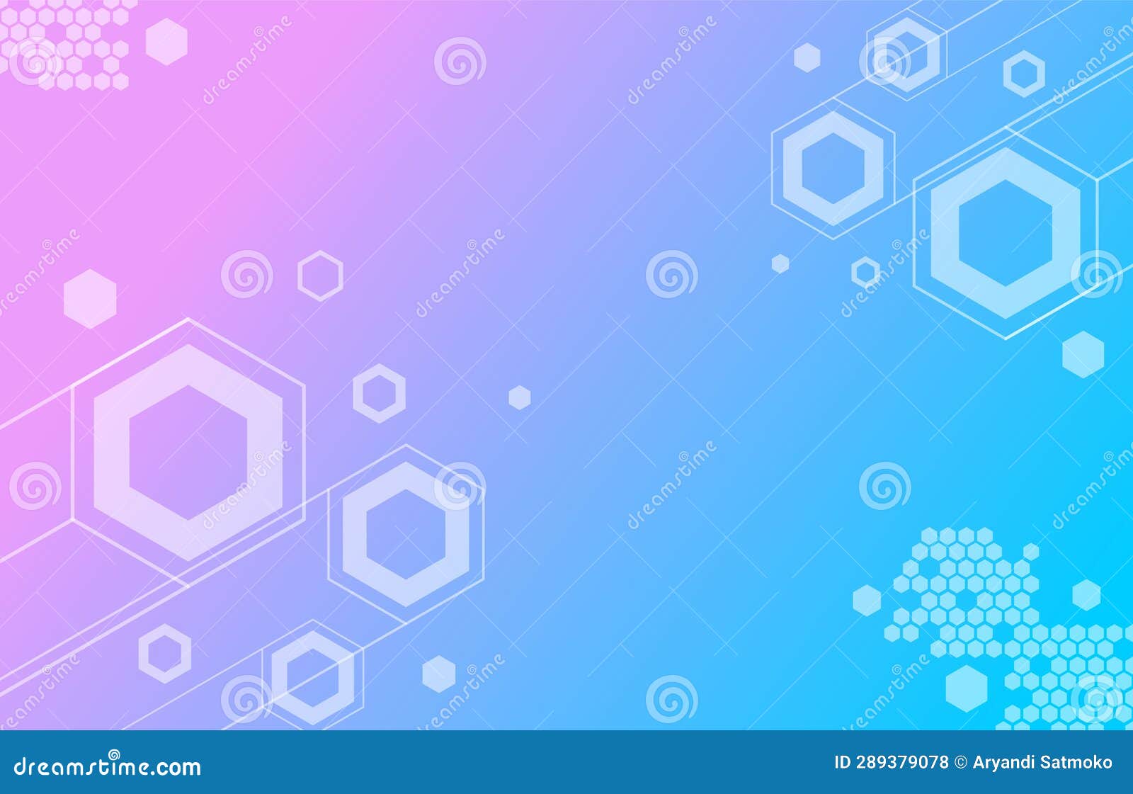 Vector Abstract Science Background Hexagon Geometric, Abstract ...