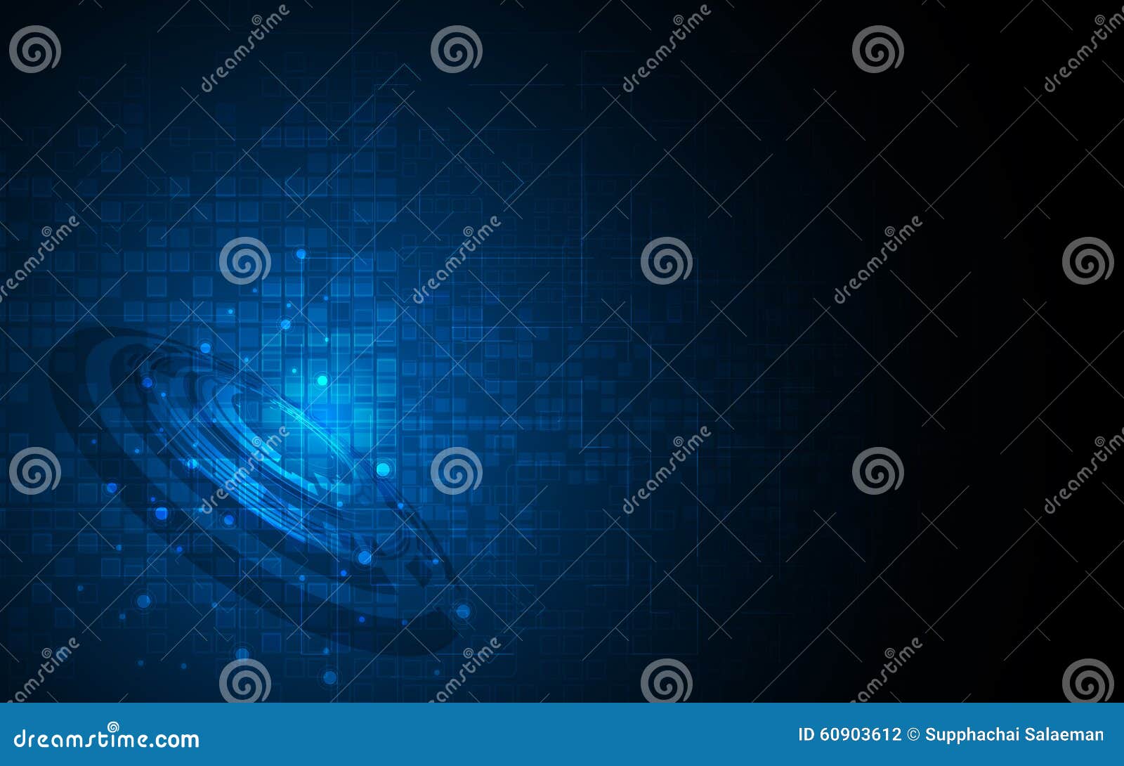 Vector Abstract Science and Technology Innovation Concept Stock Vector ...
