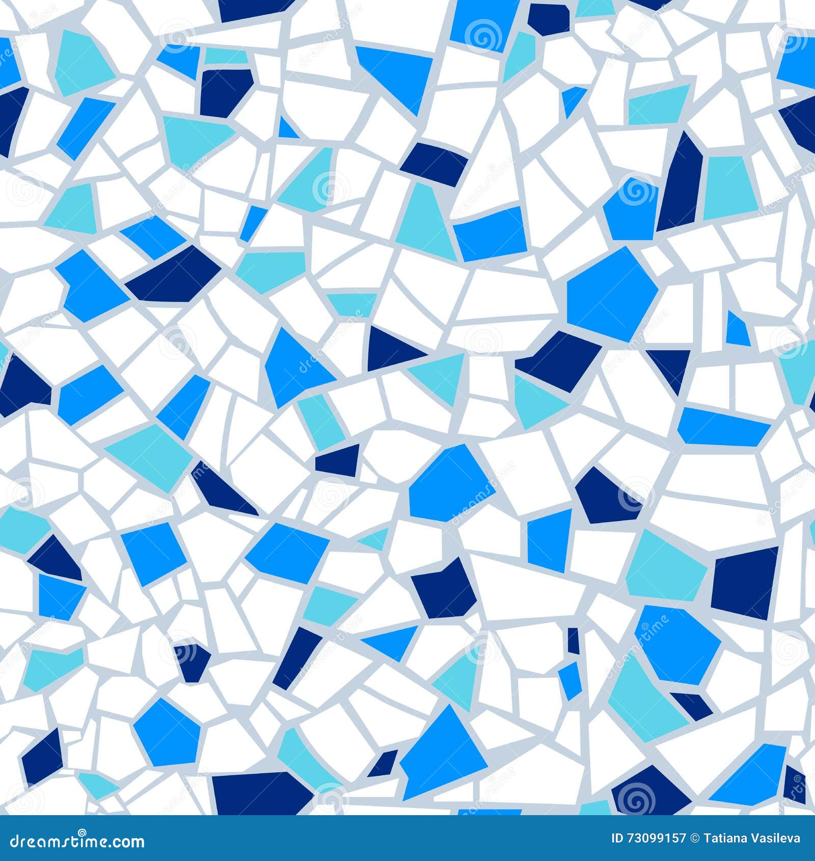 Seamless Mosaic Tile Pattern Royalty-Free Stock Photo | CartoonDealer ...