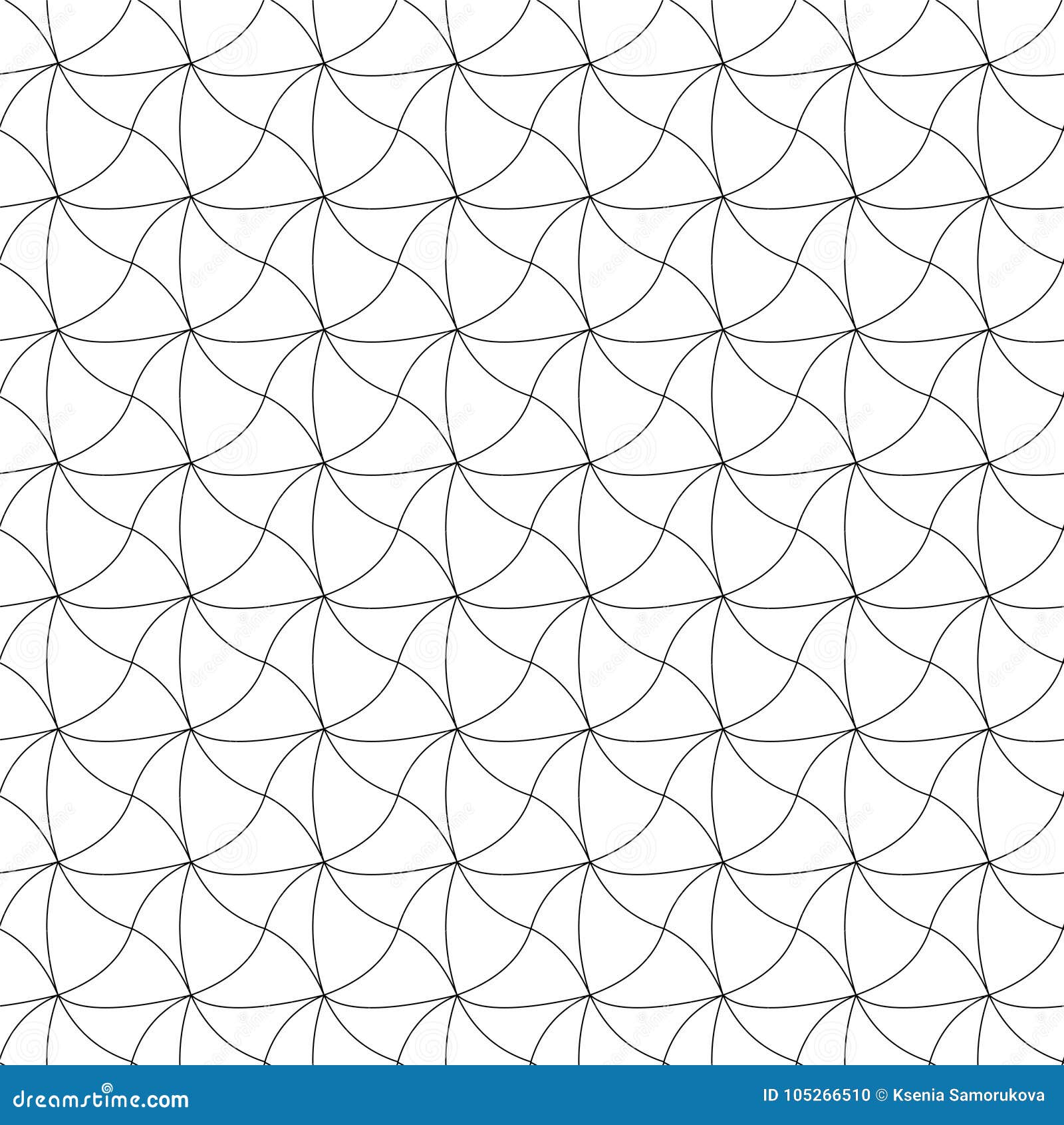 Seamless Pattern - Linear Geometric Background Stock Vector ...