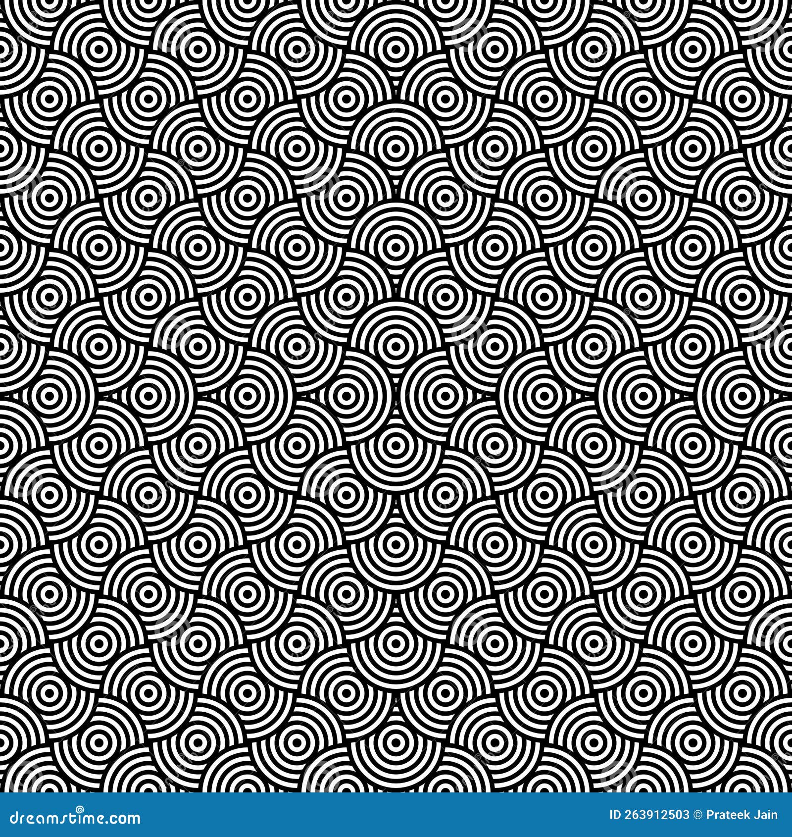 Vector Abstract Seamless Pattern.Modern Geometric Background Stock ...
