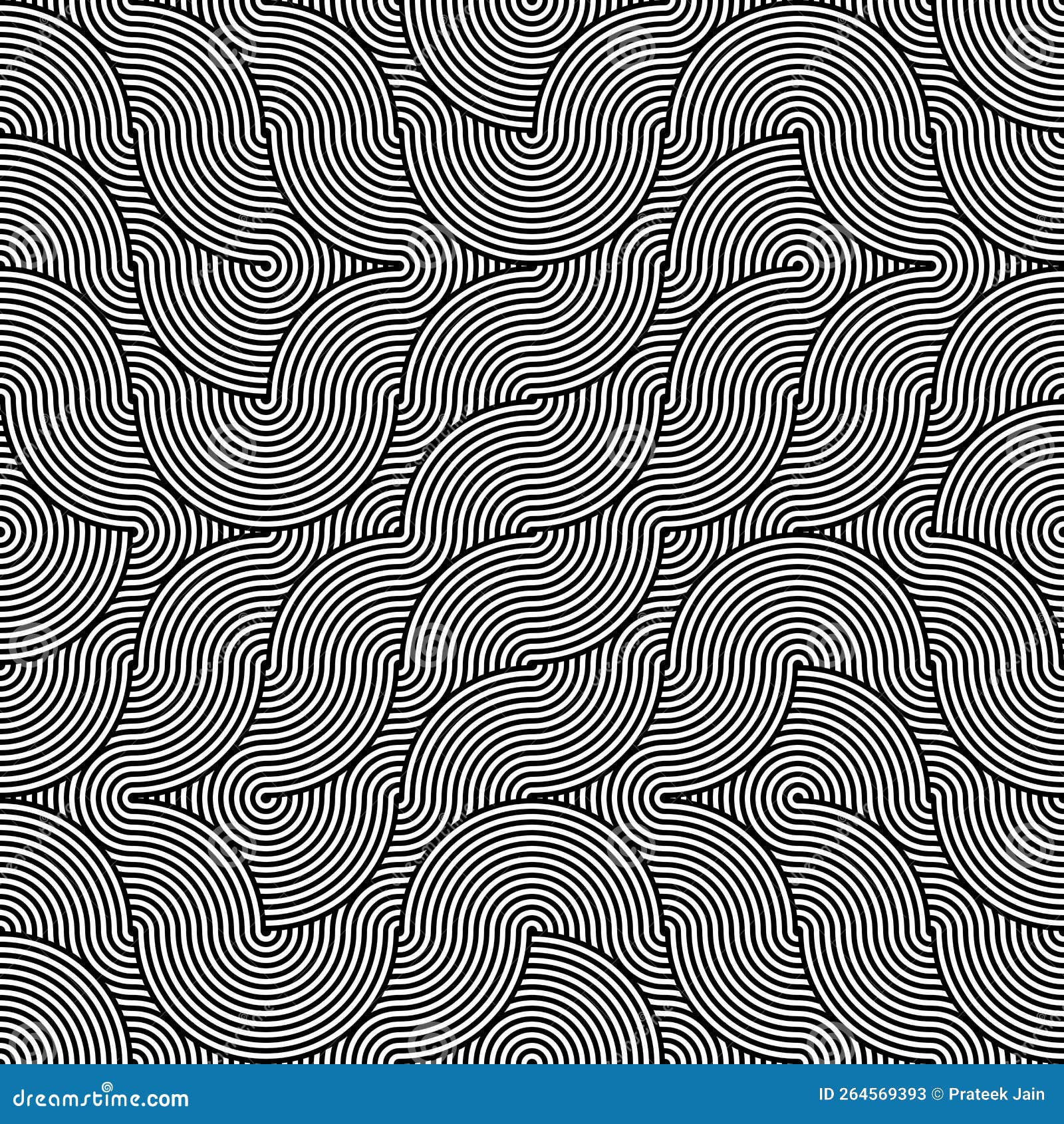 Vector Abstract Seamless Pattern.Modern Geometric Background.Repeated ...