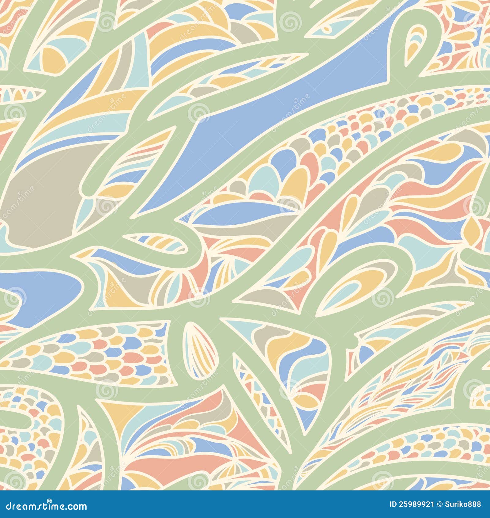 Vector Abstract Seamless Vector Background Stock Vector - Illustration ...