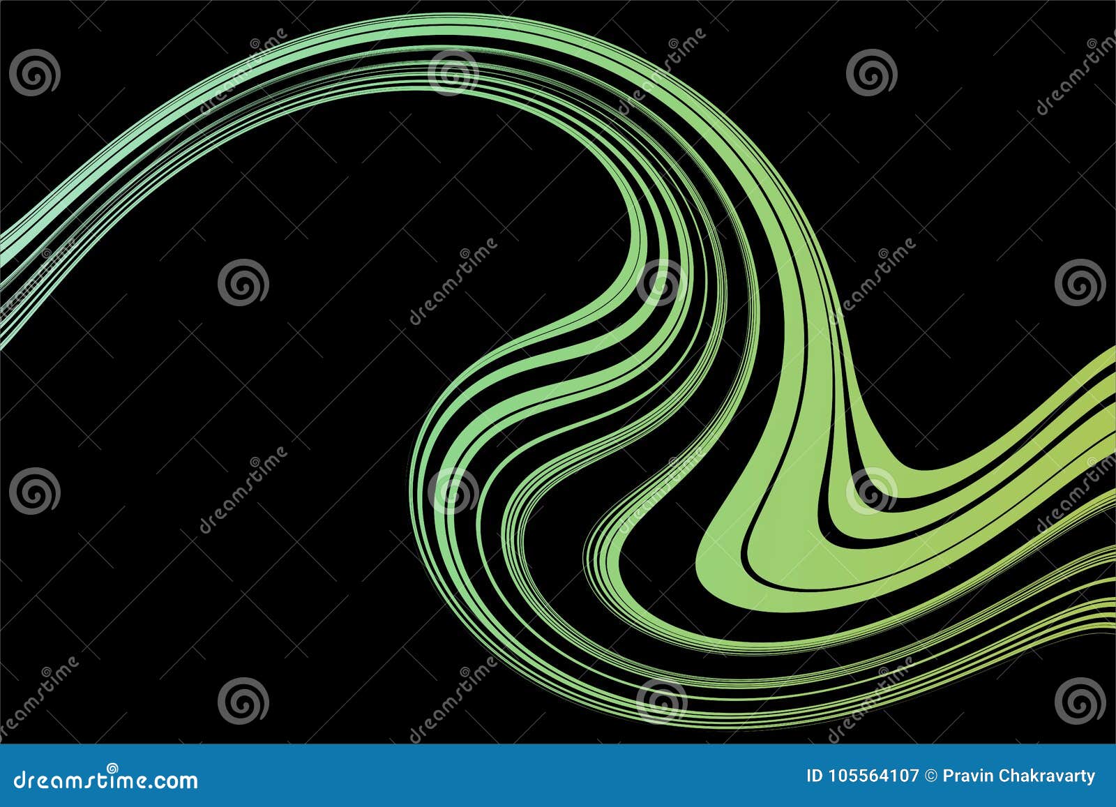Vector Abstract Shaded Stream Line Wavy Background, Wallpaper Vector ...