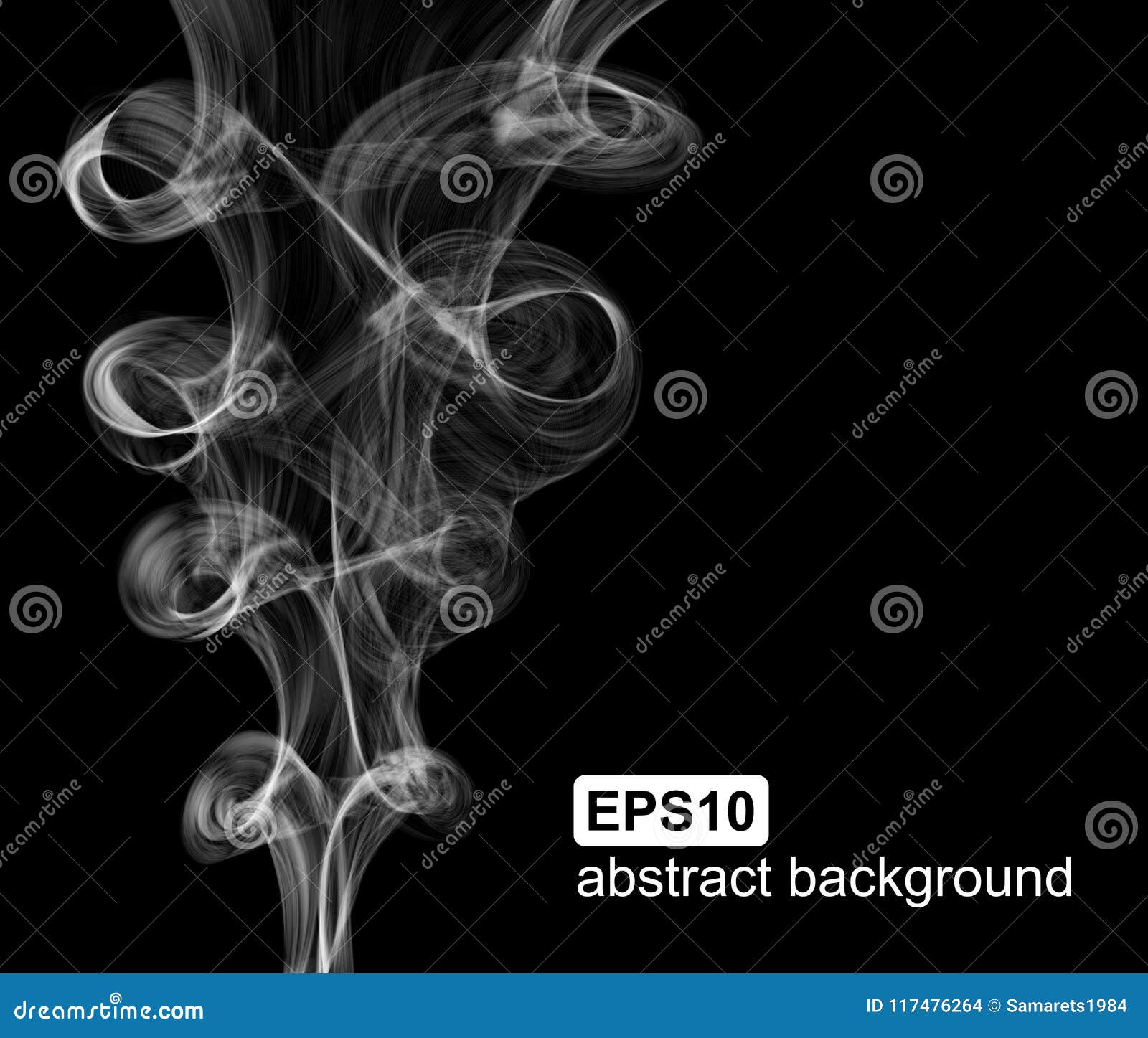 Abstract Smoke Background. Vector Illustration Stock Vector ...