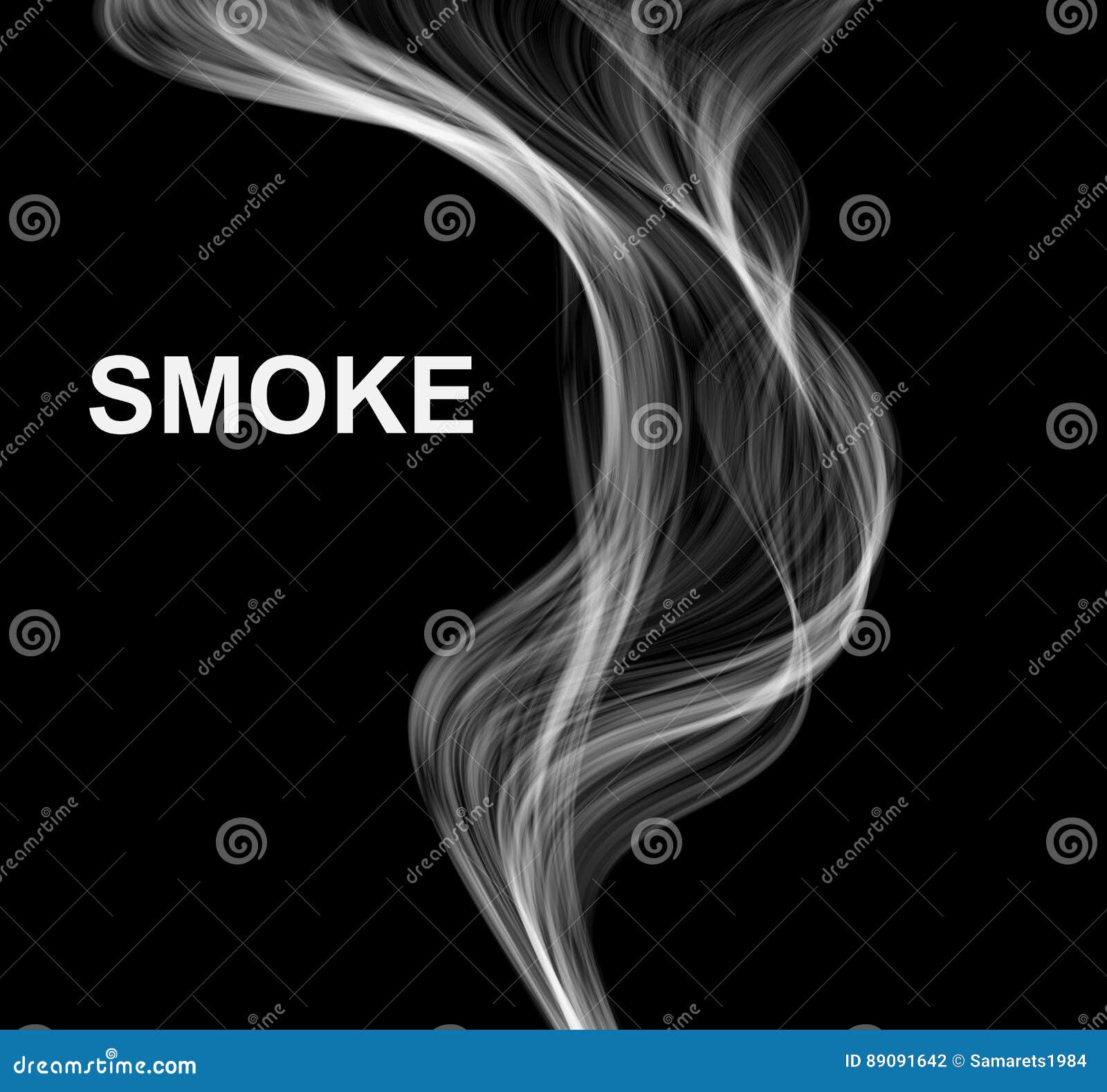Vector Abstract Smoke Background. Stock Vector - Illustration of design ...