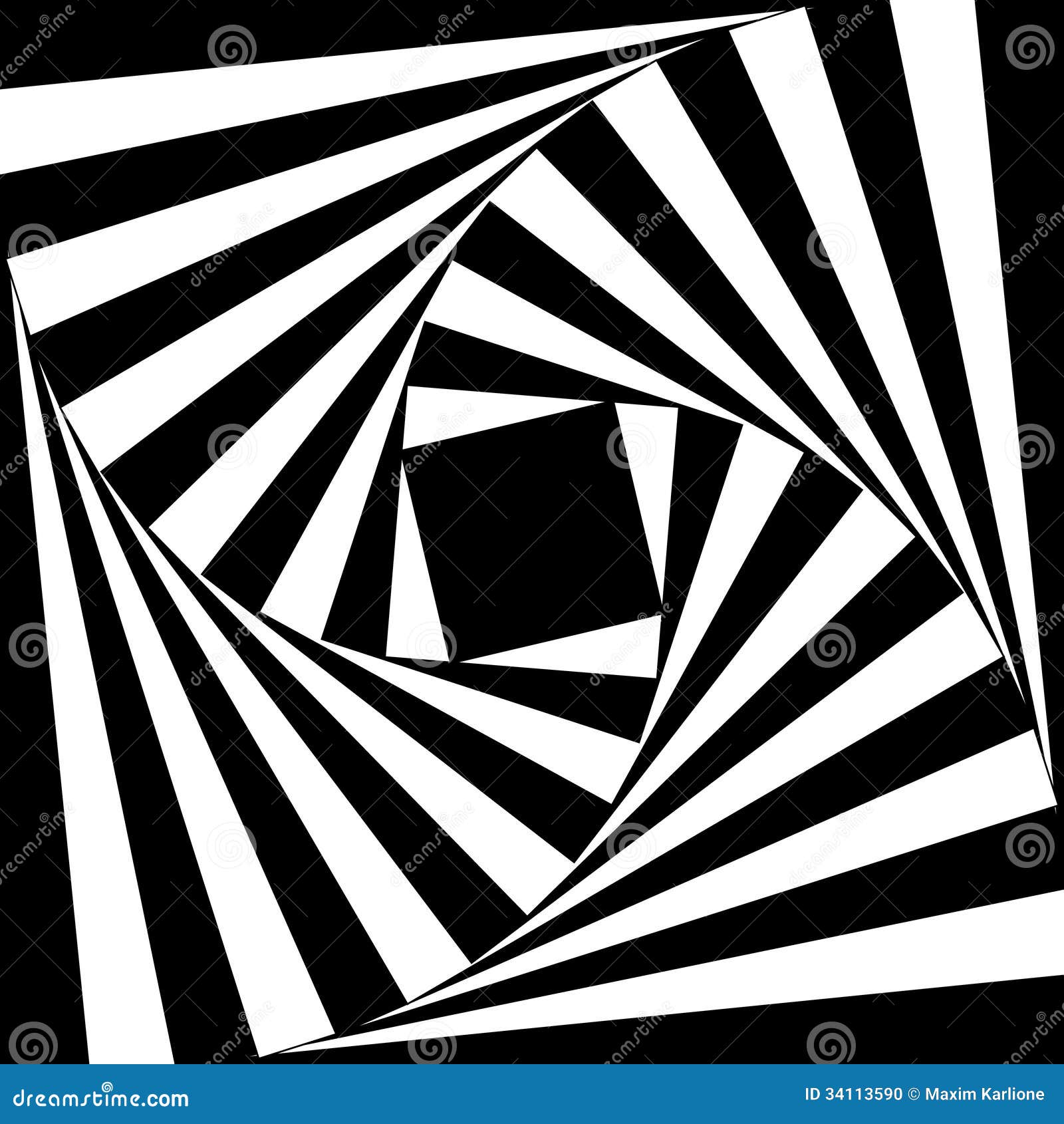 Vector abstract spiral stock vector. Illustration of border - 34113590