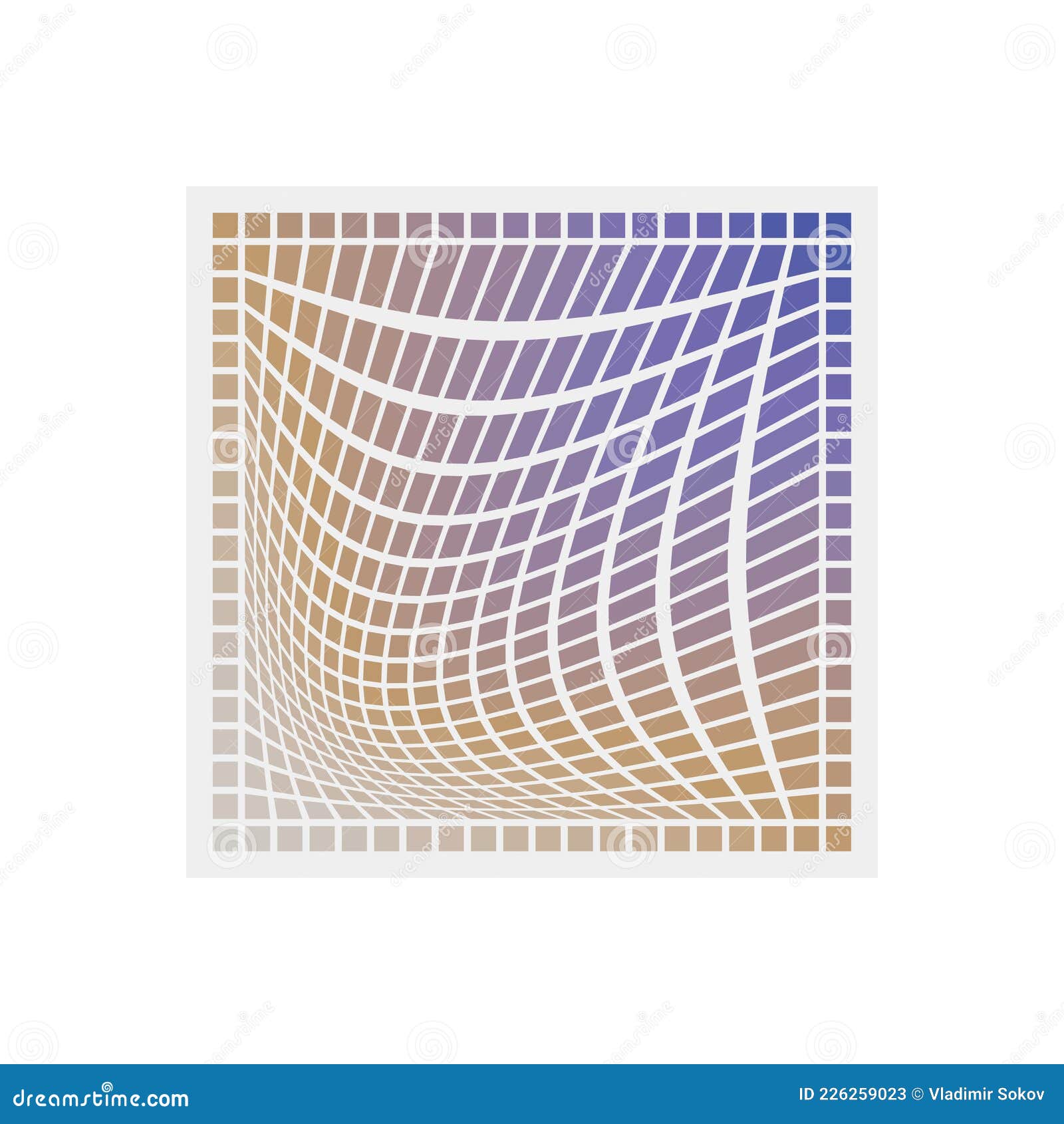 Vector Abstract Square Symbol Stock Vector - Illustration of overflow ...