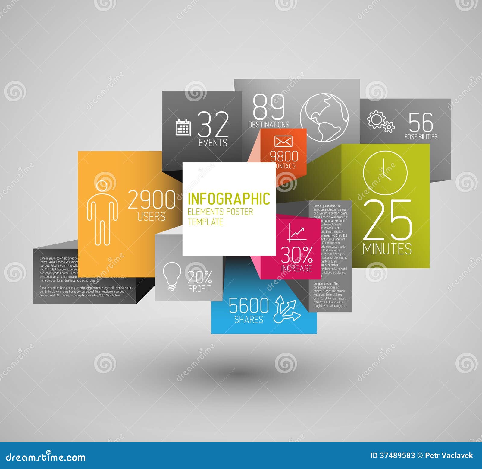 Illustration Infographic Of How To Build The Perfect Resume. Royalty ...