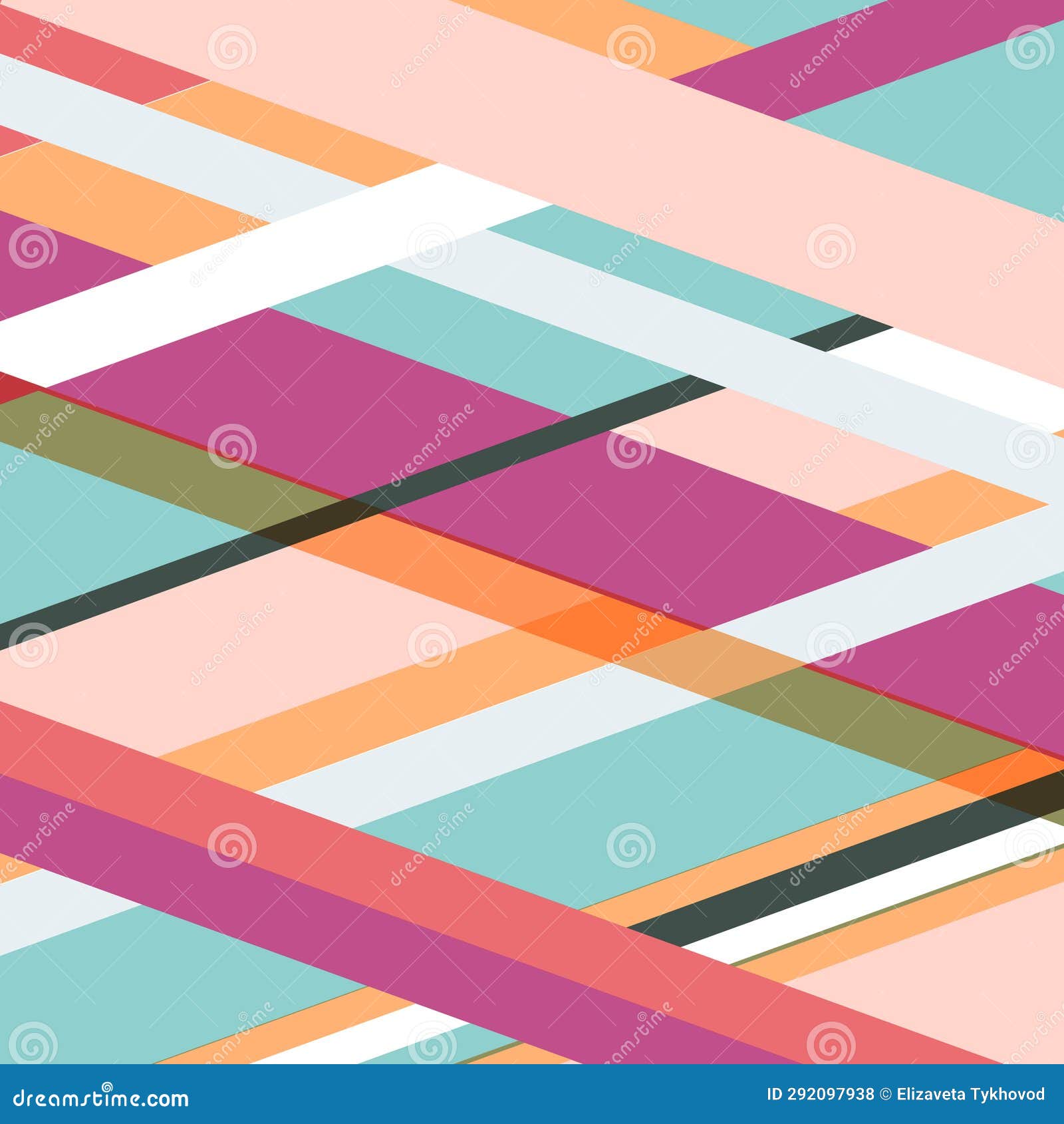 Vector Abstract Stripes. Hipster Geometric Card Background Template ...