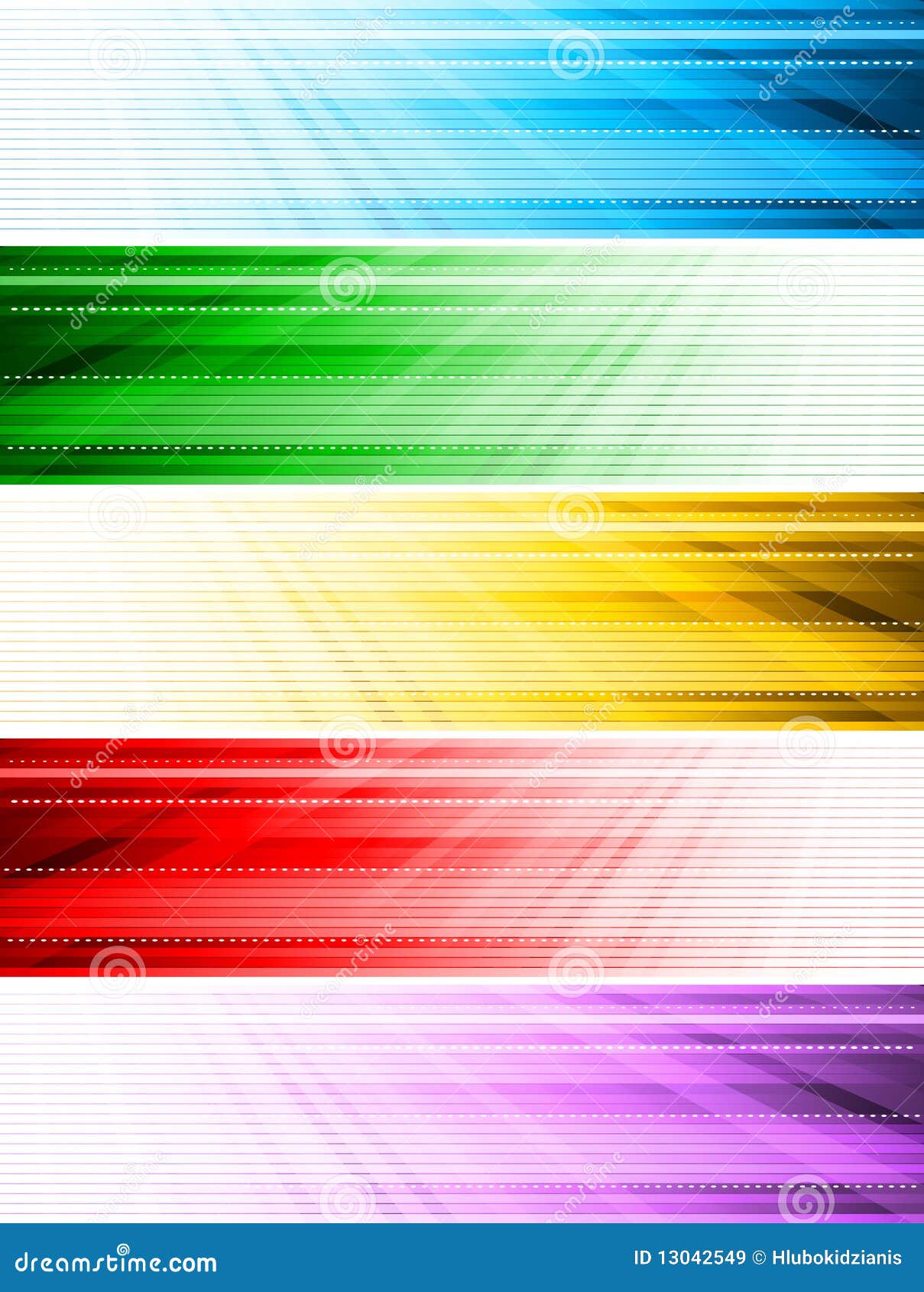 Vector Abstract Style Banners Stock Vector - Illustration of movement ...