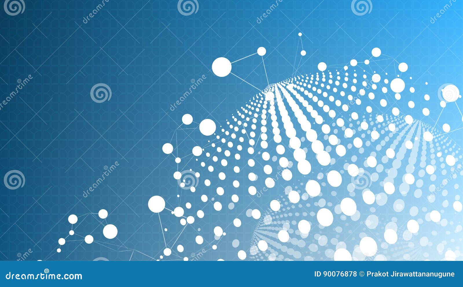 Vector Abstract Technological Global Cell Background Stock Vector ...