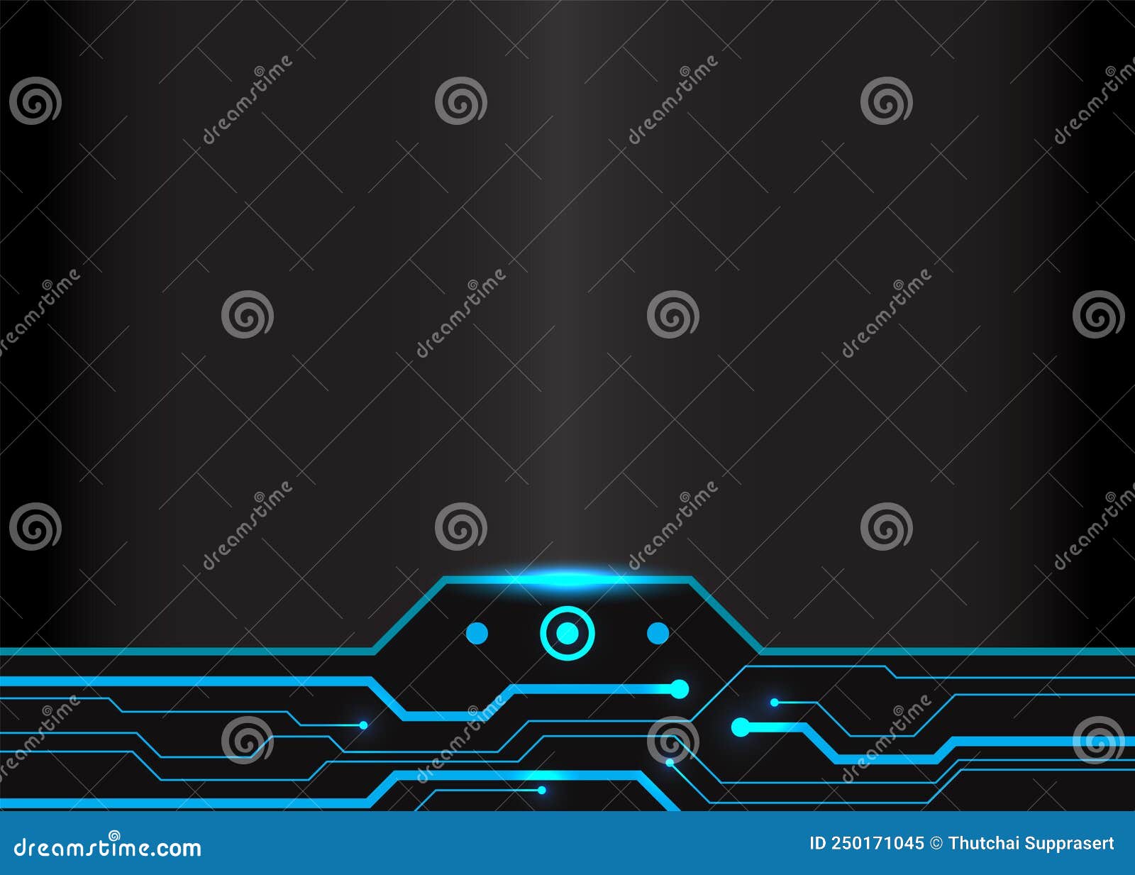 Vector Abstract Technology Circuit Lines. Technology Background ...