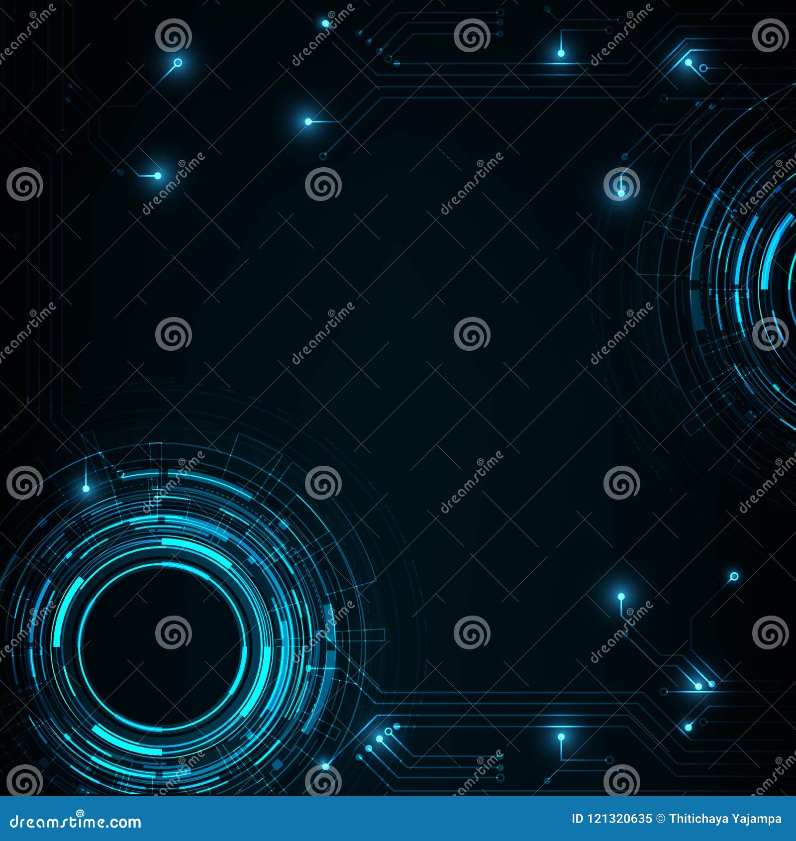 Vector Abstract Technology Design . Stock Vector - Illustration of ...