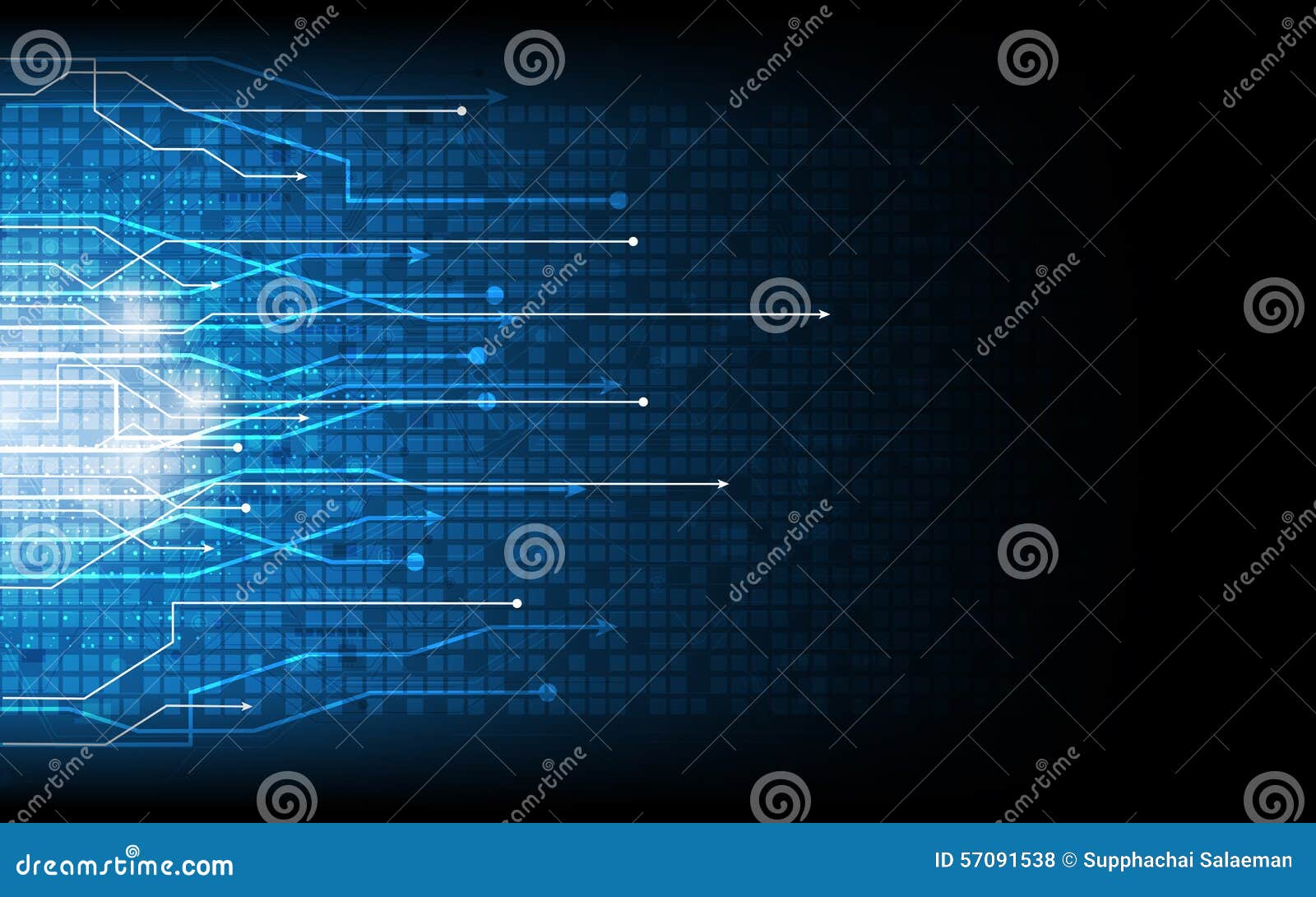 Vector Abstract Technology Telecoms Innovation Background Stock Vector ...