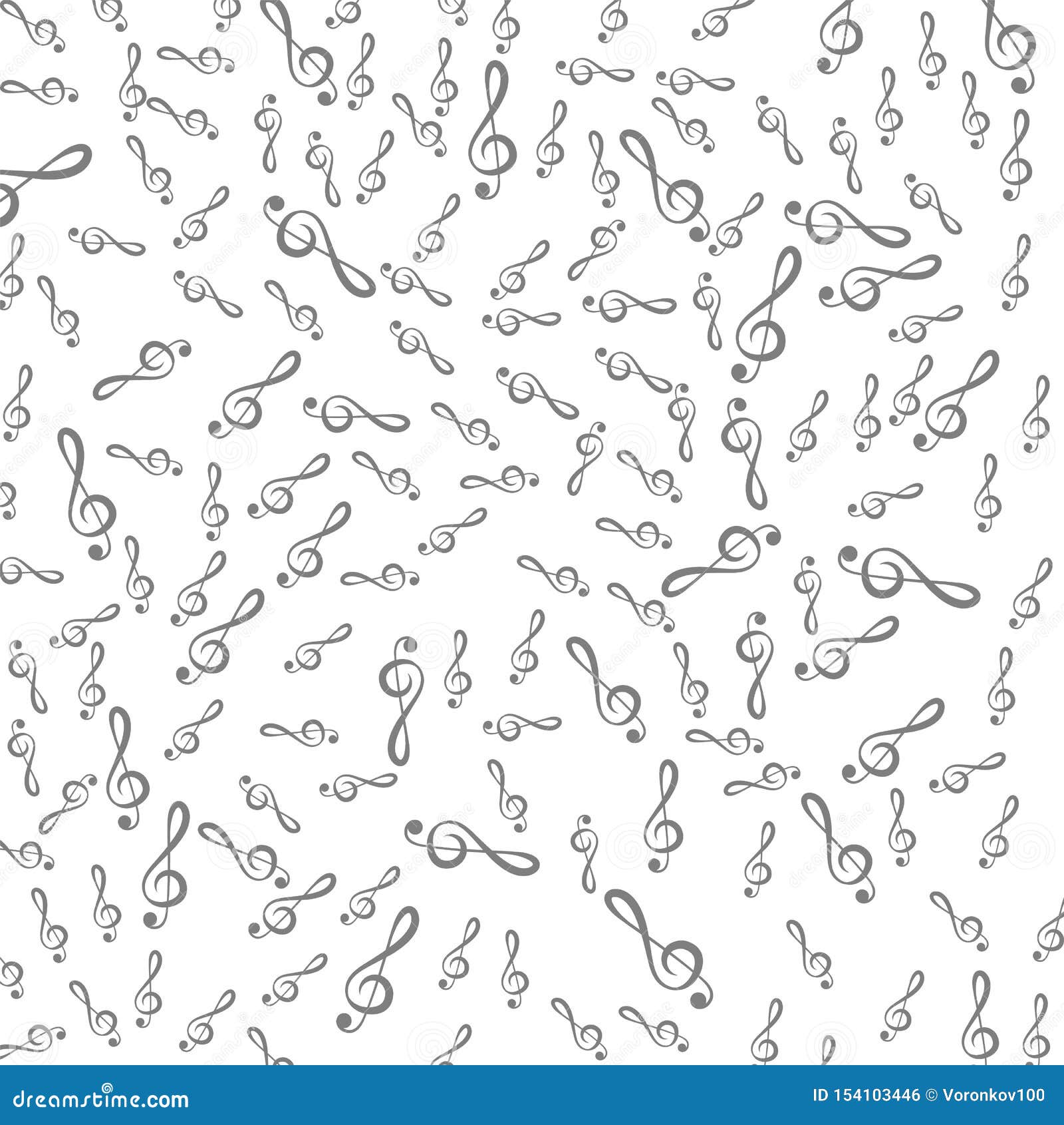 Vector Abstract Texture Illustration Set of Musical Keys. Art-design ...