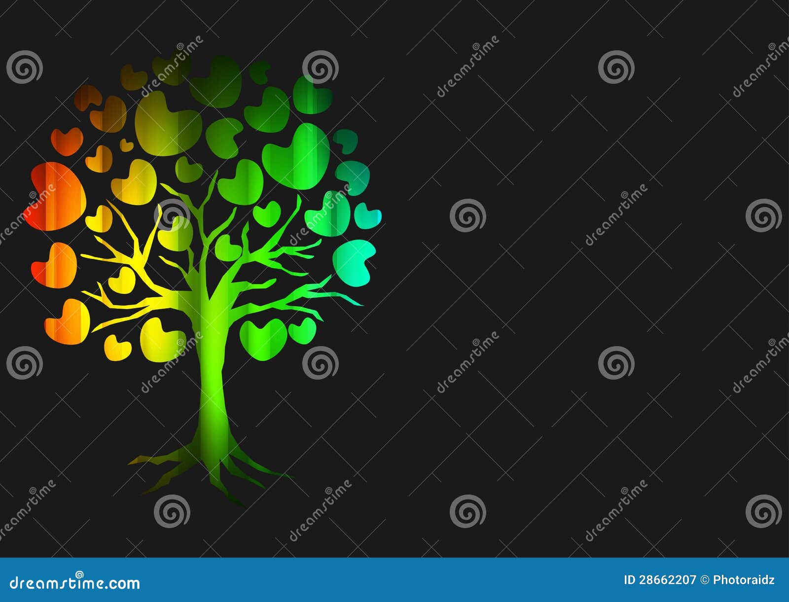 Vector of Abstract Tree Icon Stock Illustration - Illustration of ...