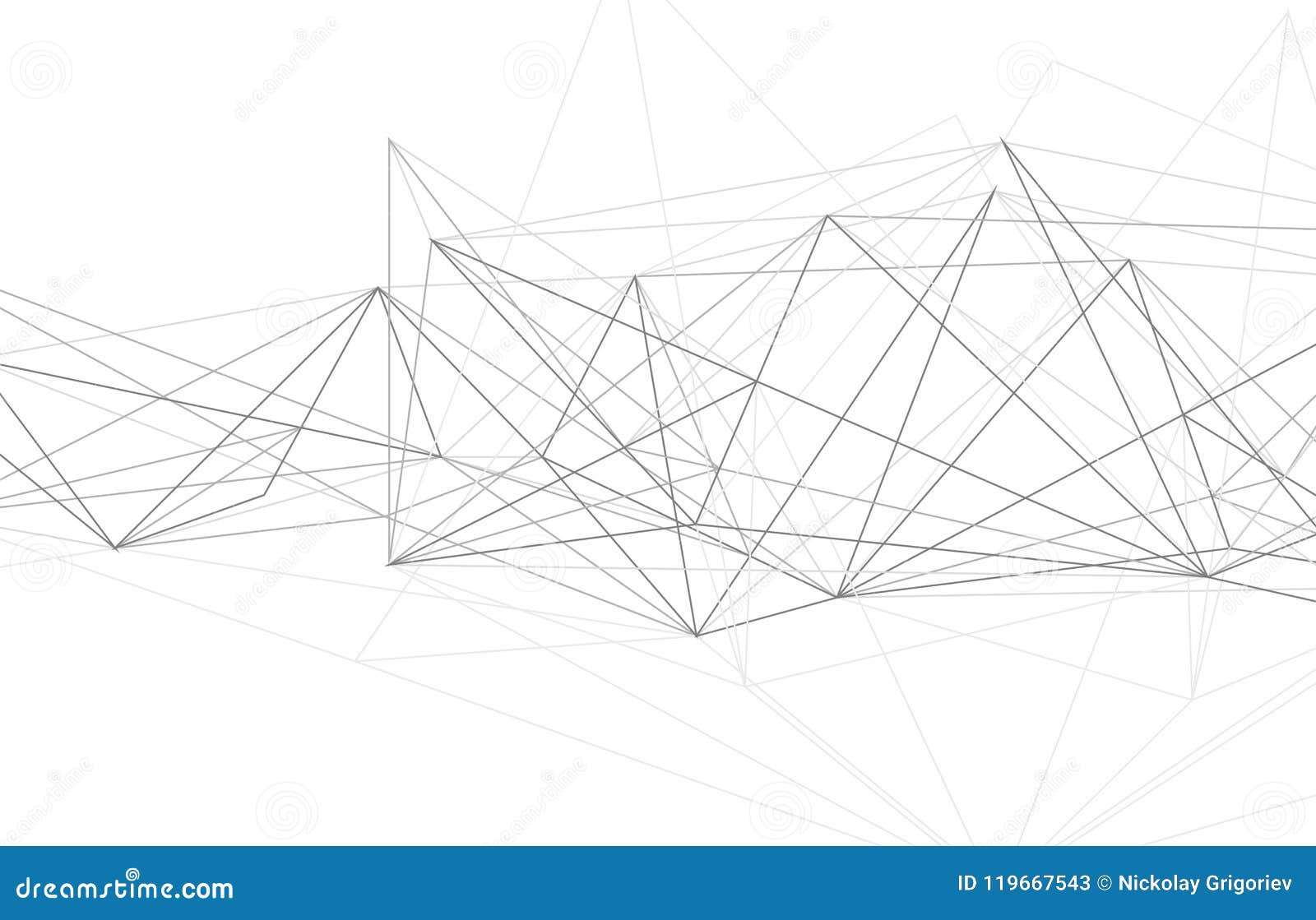 Digital vector abstraction stock vector. Illustration of outline ...