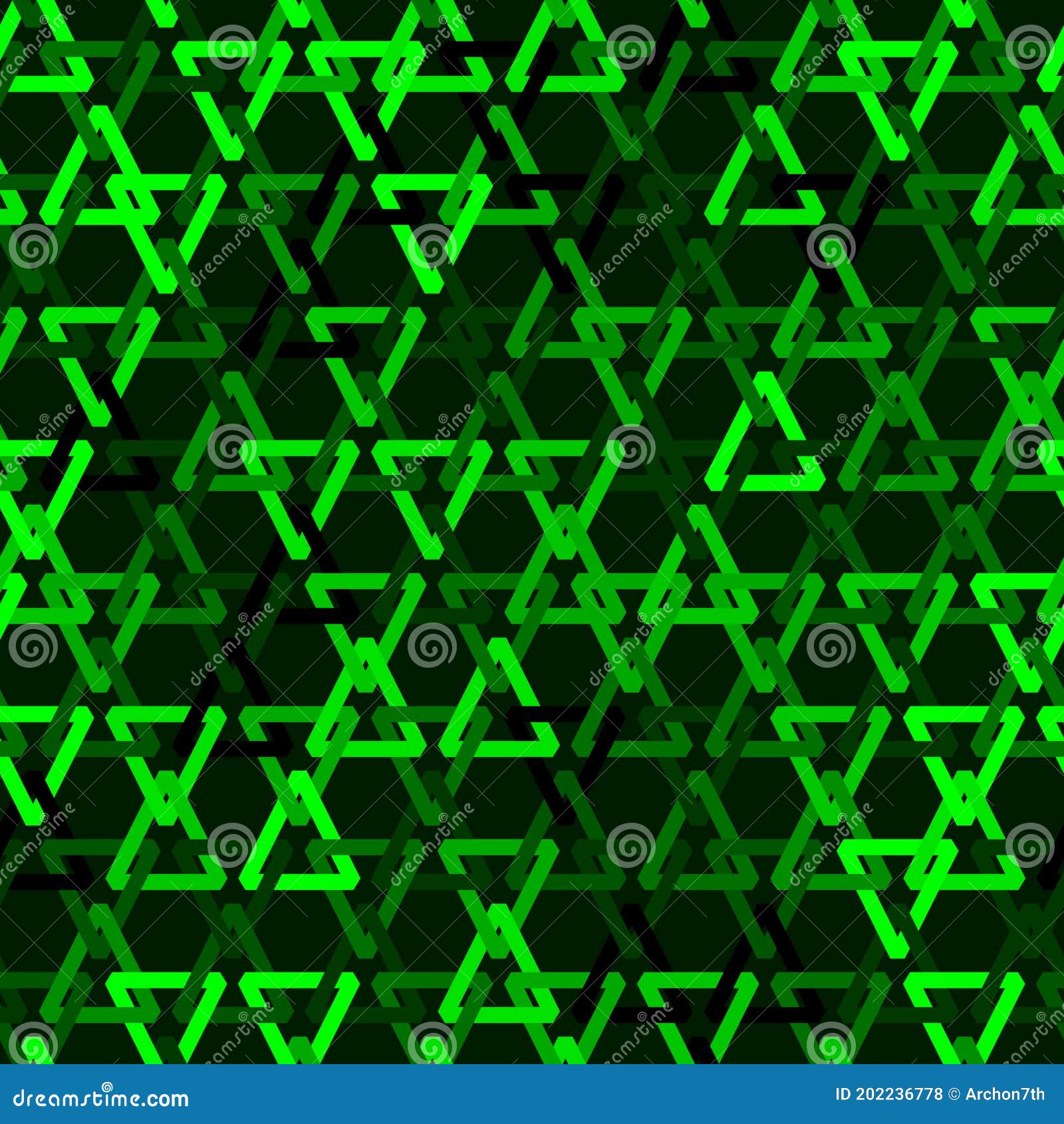 Vector Abstract Triangular Mesh Seamless Pattern. Khaki Camo Design ...