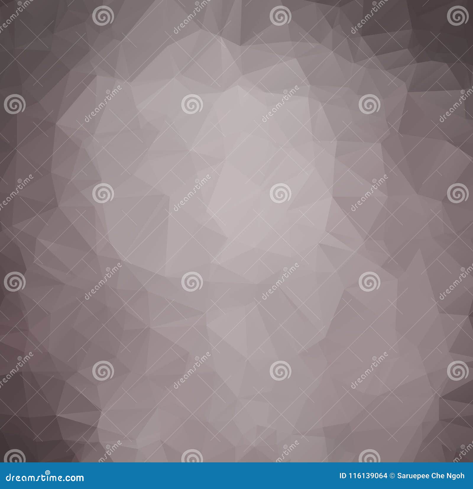 Vector Abstract Triangulated Pale Colorless Background. Horizontal ...