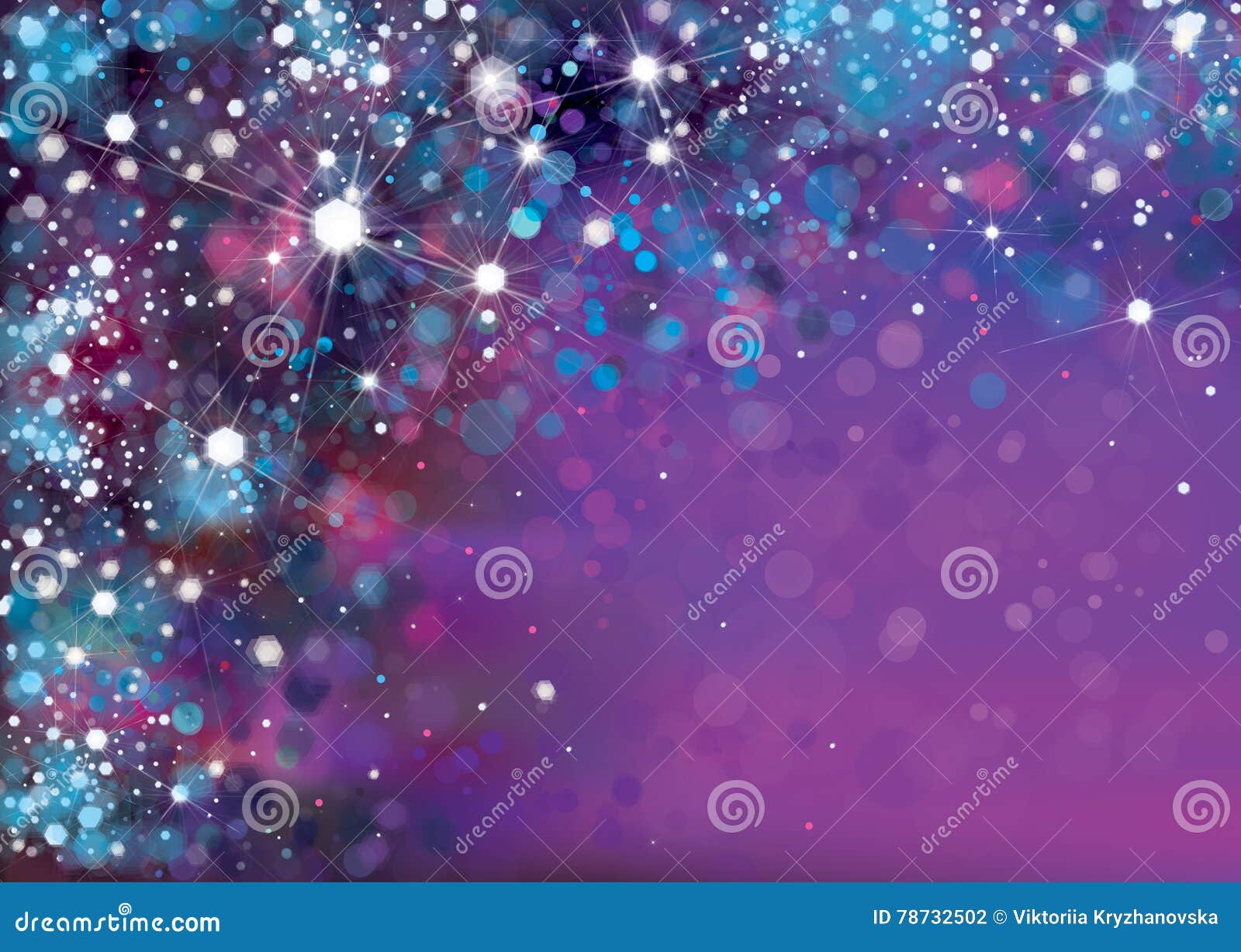 Abstract Violet Shape, Bright Frame For Text With Rainbow Design ...