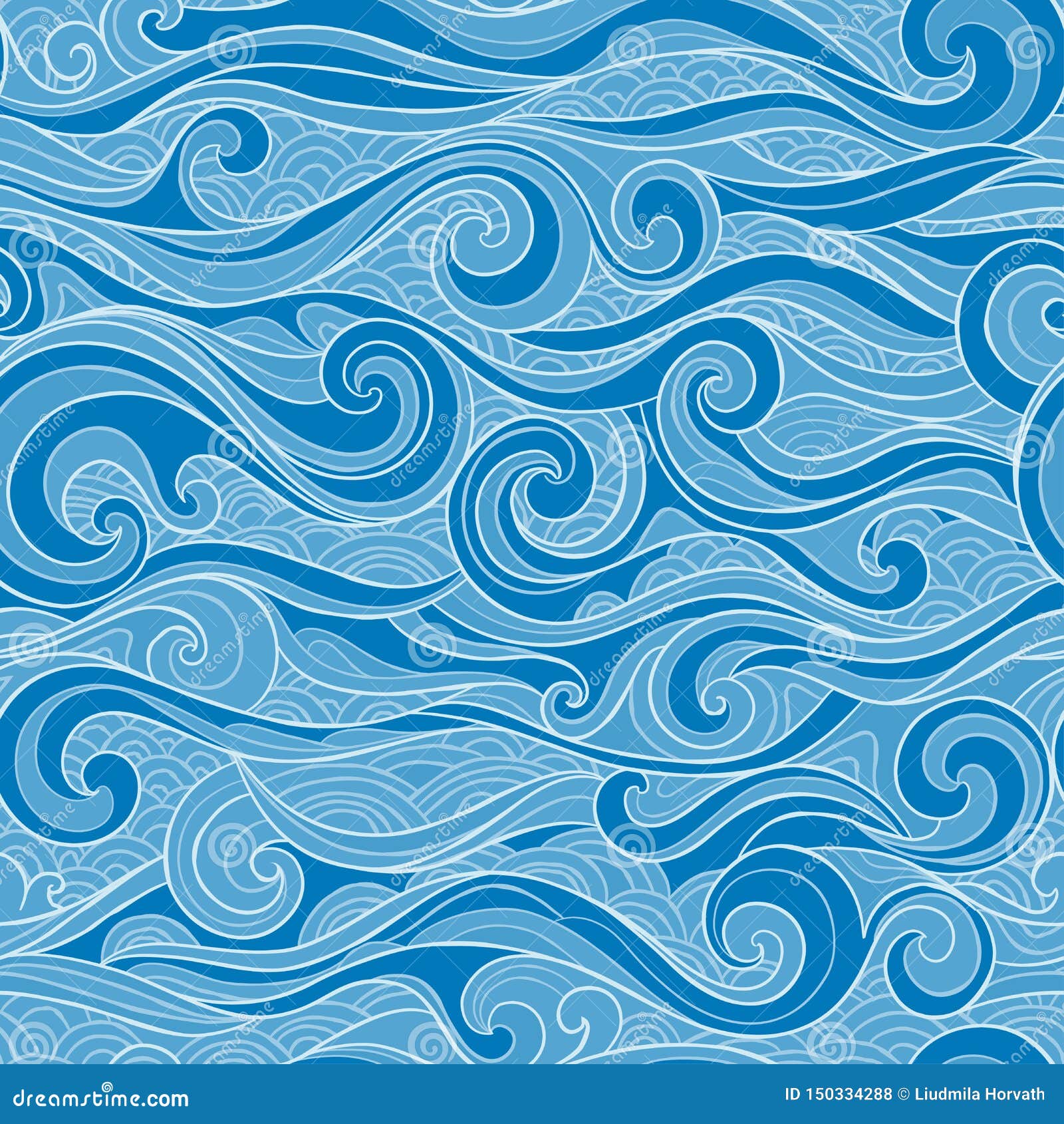 Abstract Wave Pattern for Packaging Design, Textile, Phone Case Print ...