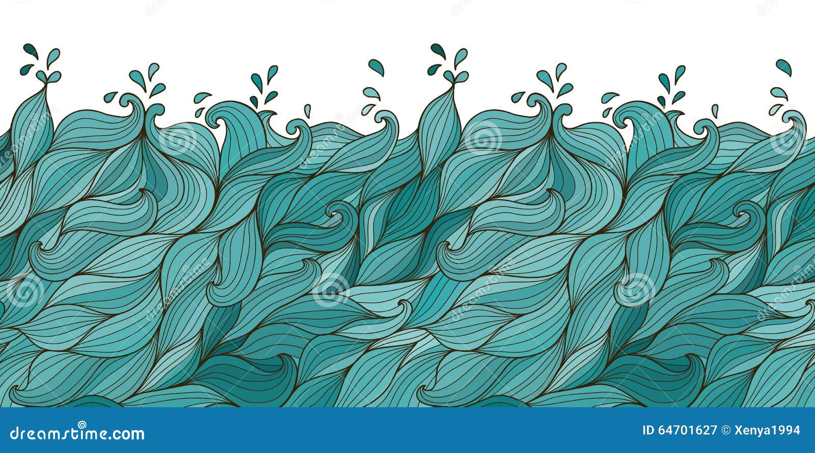 Vector abstract waves stock vector. Illustration of curly - 64701627