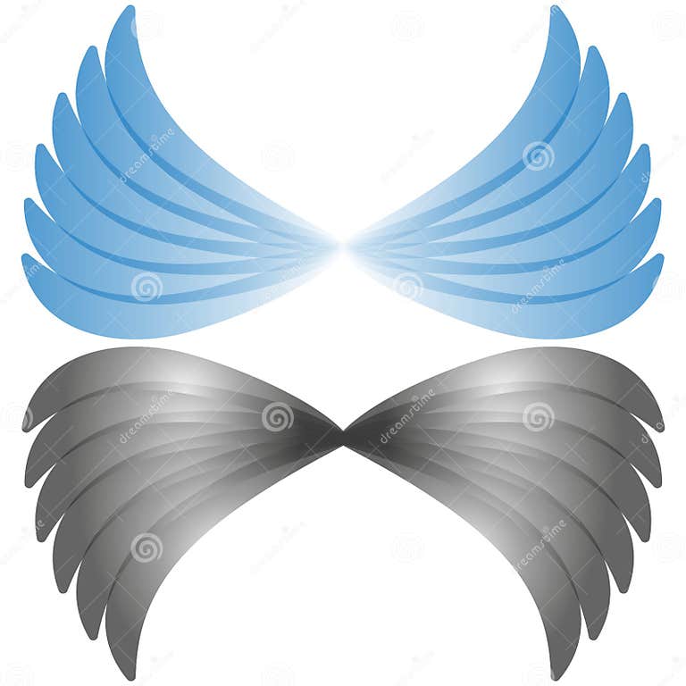 Vector Abstract Wing Flying Logo Company Emblem Stock Vector ...