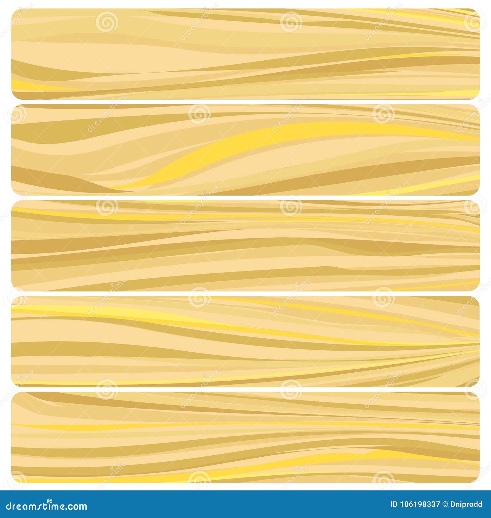 Vector Abstract Wood Texture in Flat Design. Stock Vector ...