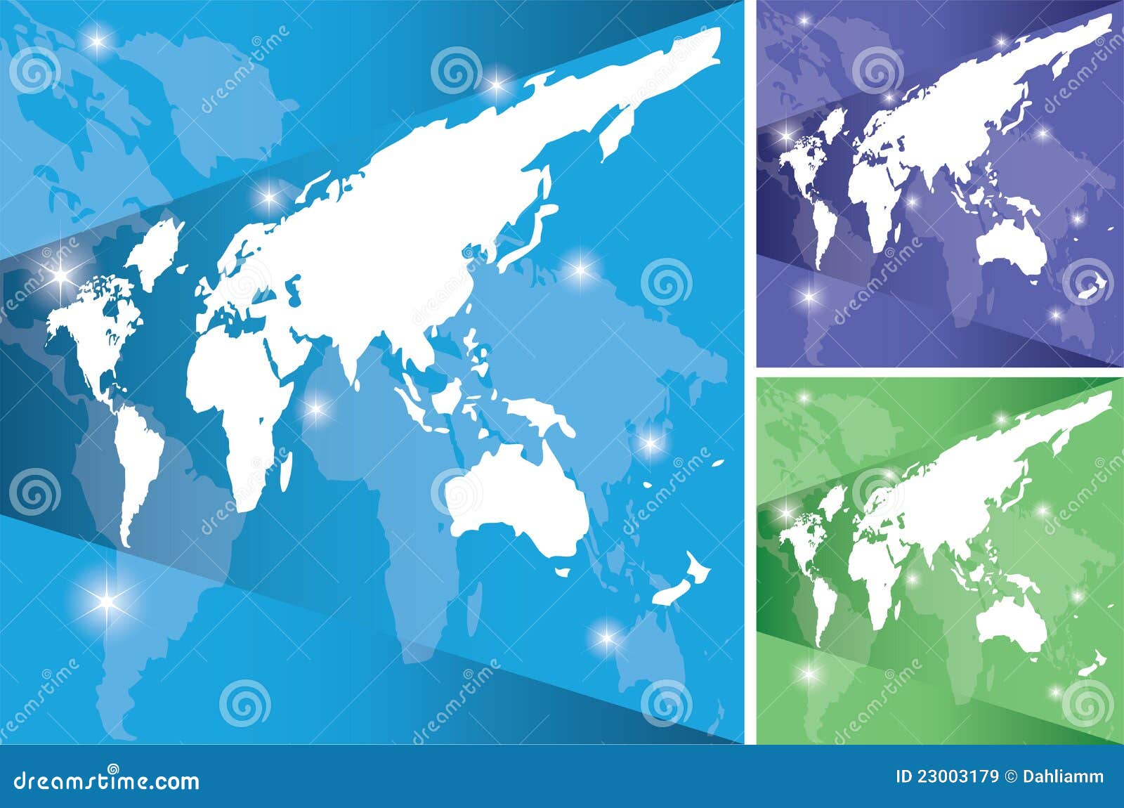 Vector abstract world map stock vector. Illustration of continent ...