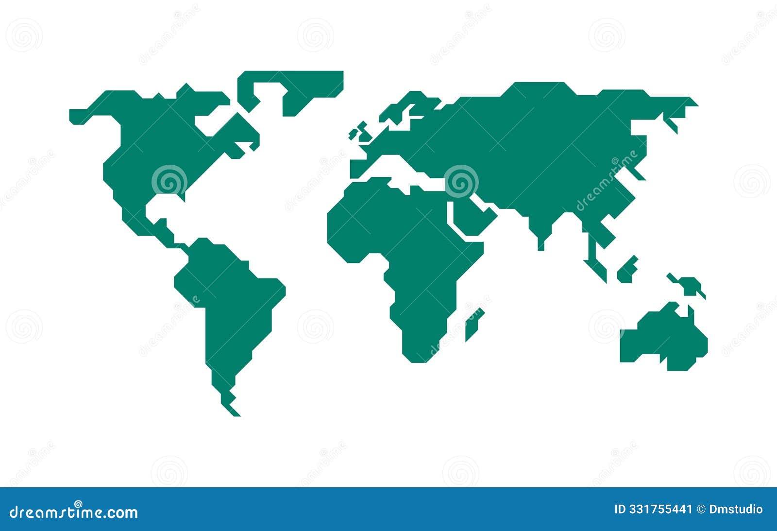 Abstract Red World Map Artwork With Geographic Details And Lines ...