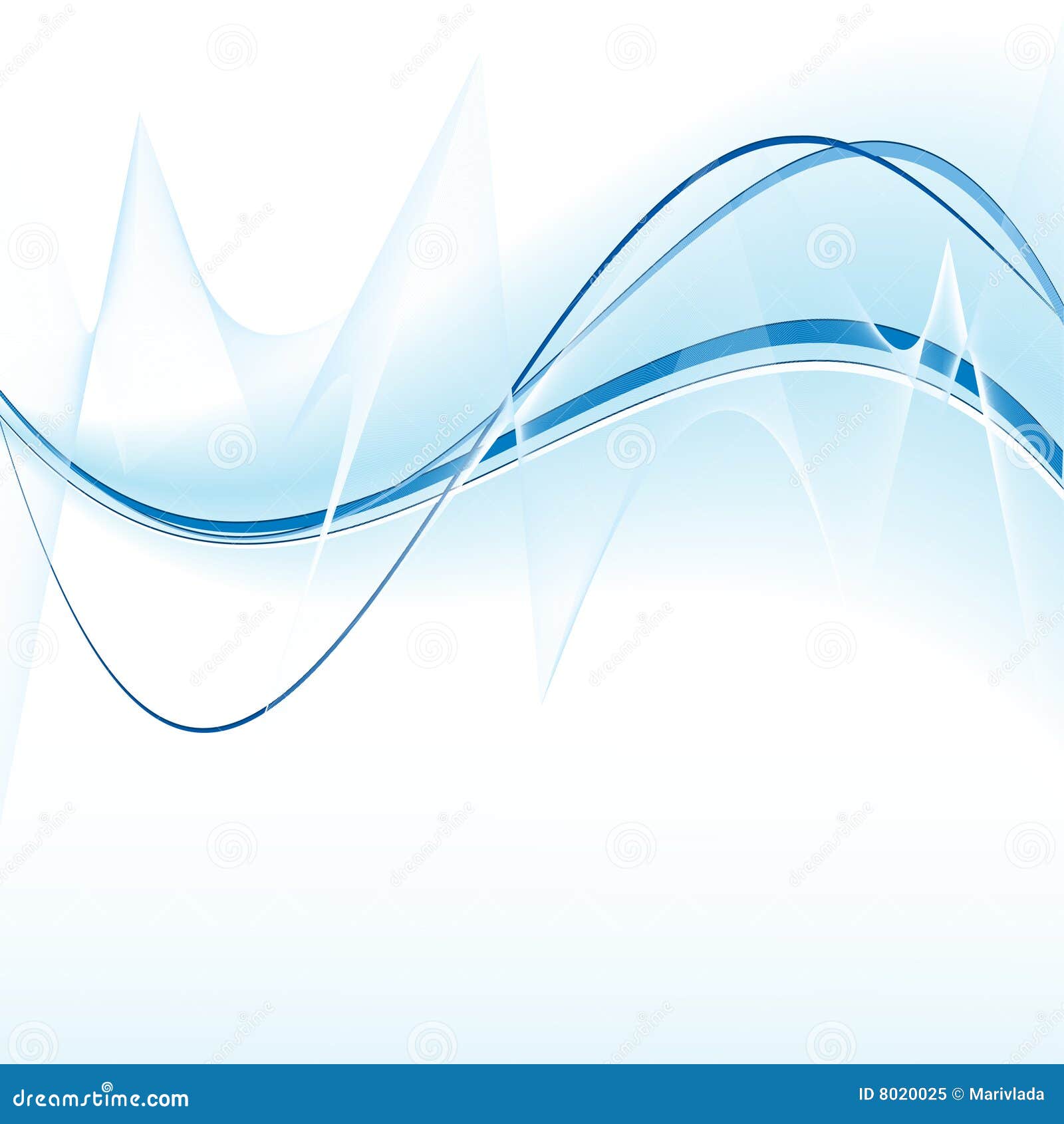 Vector abstracto azul ilustración del vector. Ilustración de fluir ...