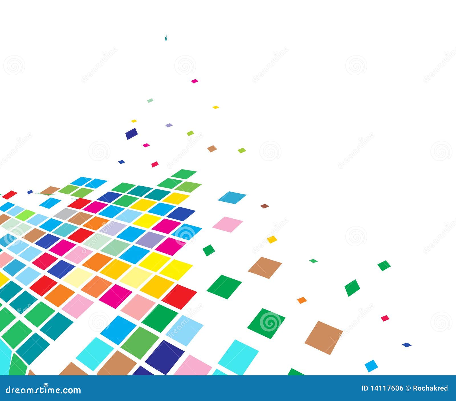 Vector Abstracto Del Mosaico Ilustración del Vector - Ilustración de ...