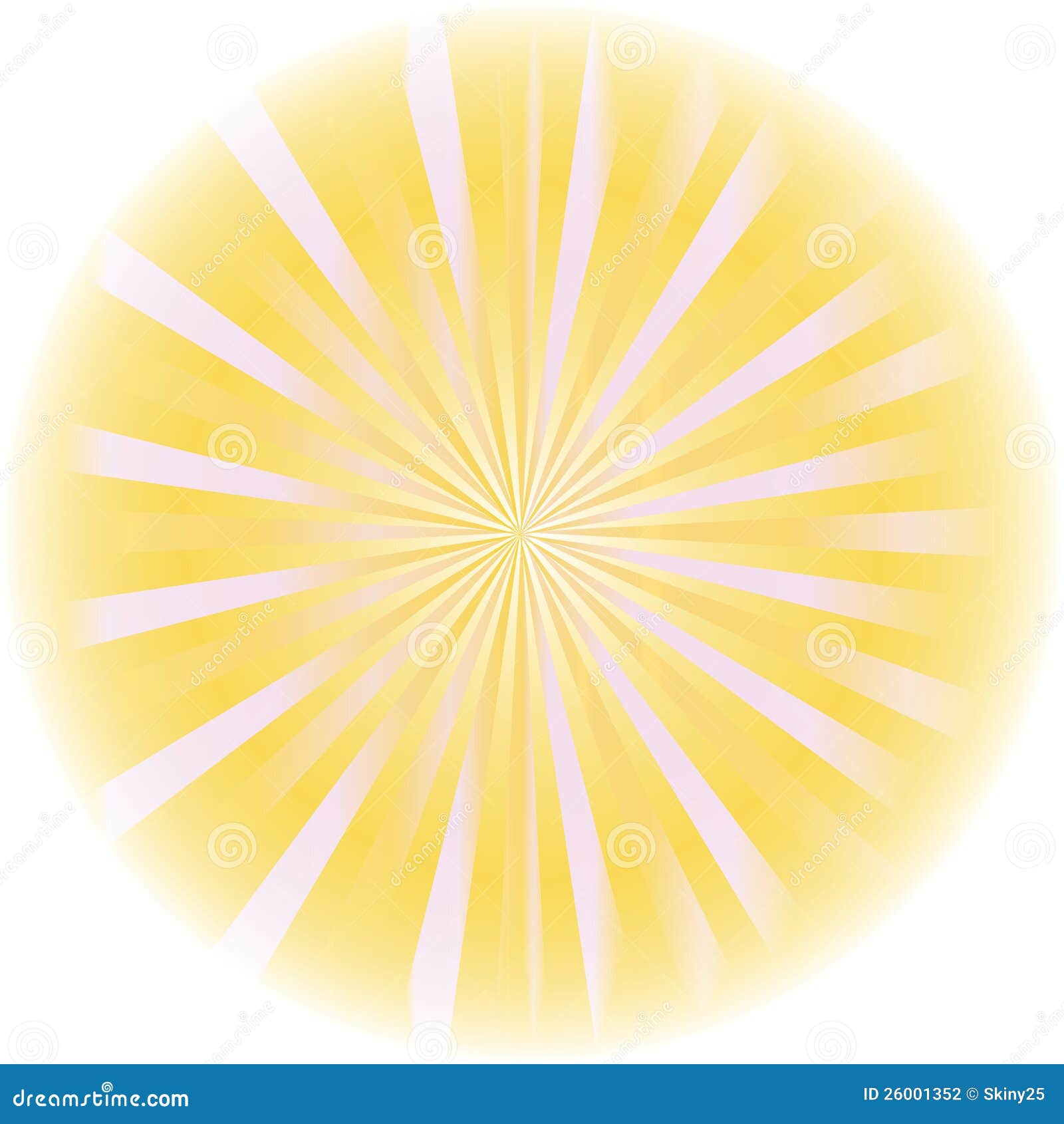 Vector Abstracto Del Resplandor Solar. Ilustración del Vector ...