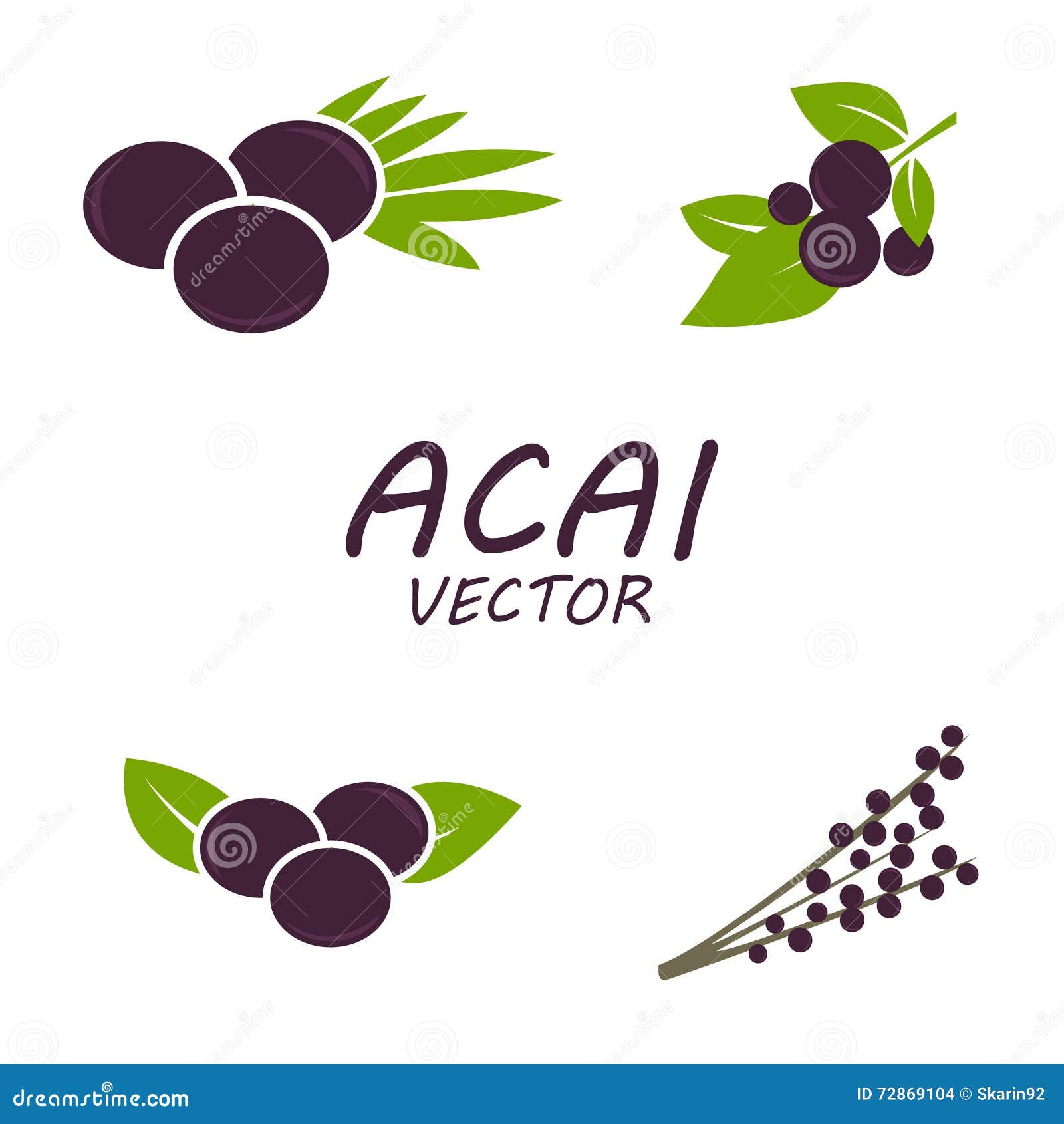 Acai Icons Stock Illustrations – 150 Acai Icons Stock Illustrations ...