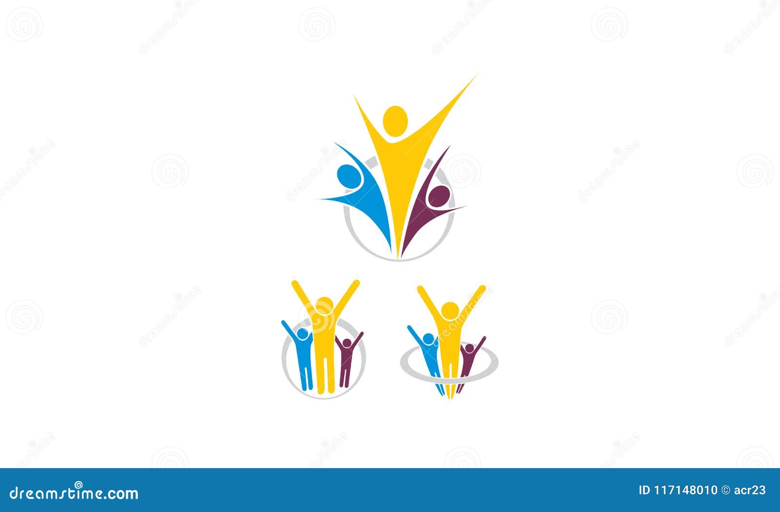 Vector Acertado Del Logotipo De La Salud Ilustración del Vector ...