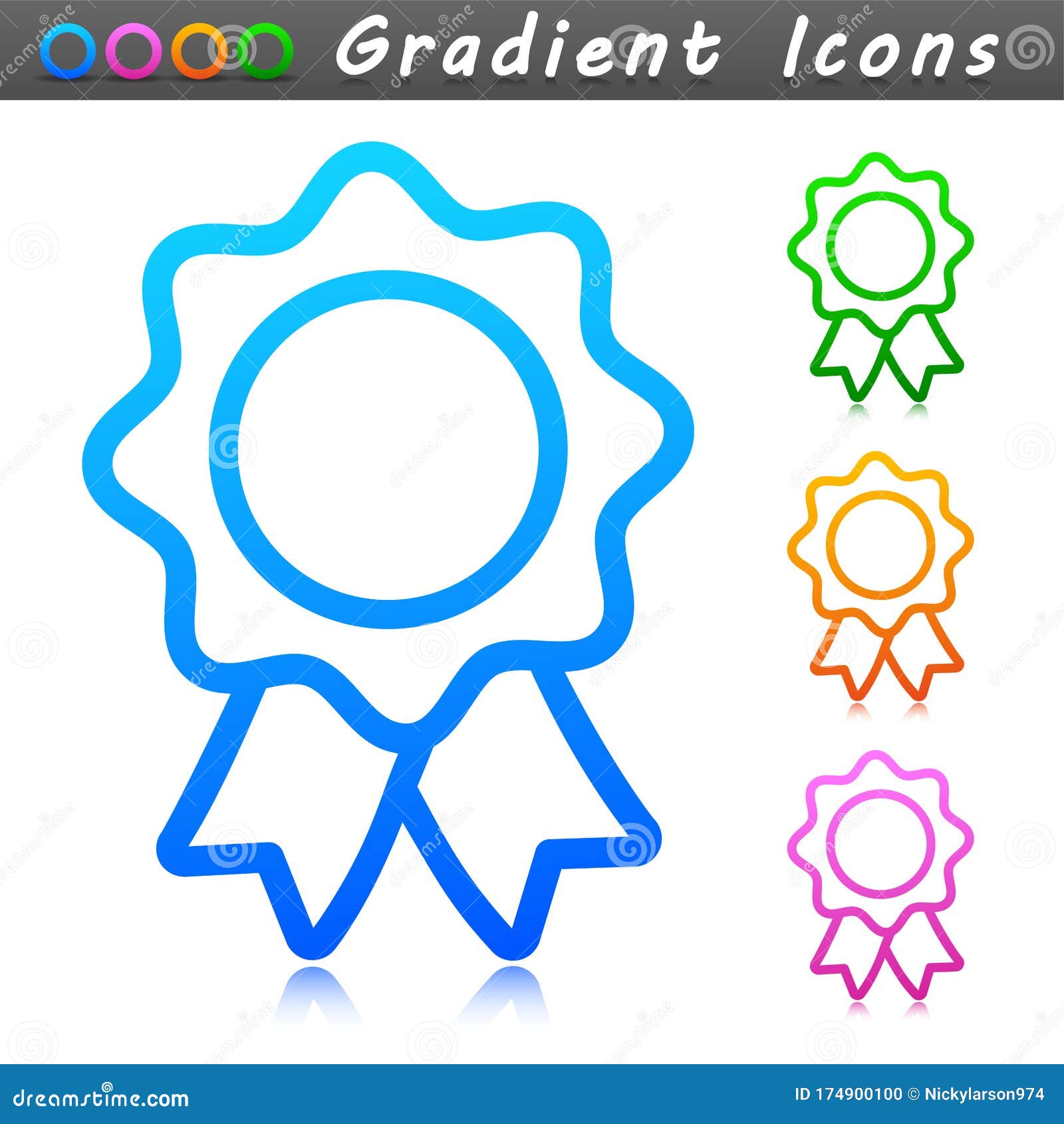 Vector Achievement Design Symbol Icon Stock Vector - Illustration of ...