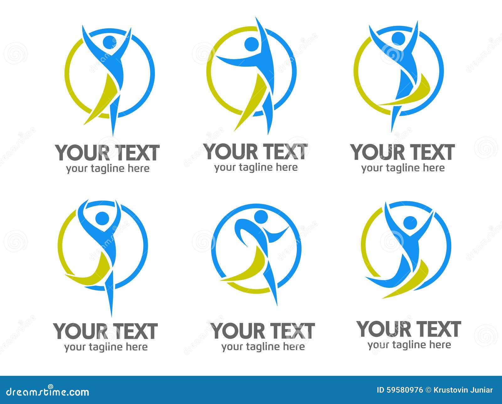 Vector Activo Del Logotipo De La Gente Ilustración del Vector ...