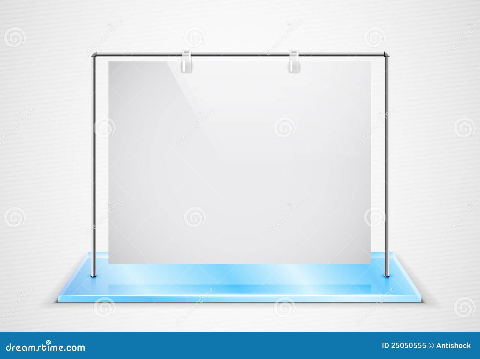 Vector ad screen stock vector. Illustration of commercial - 25050555