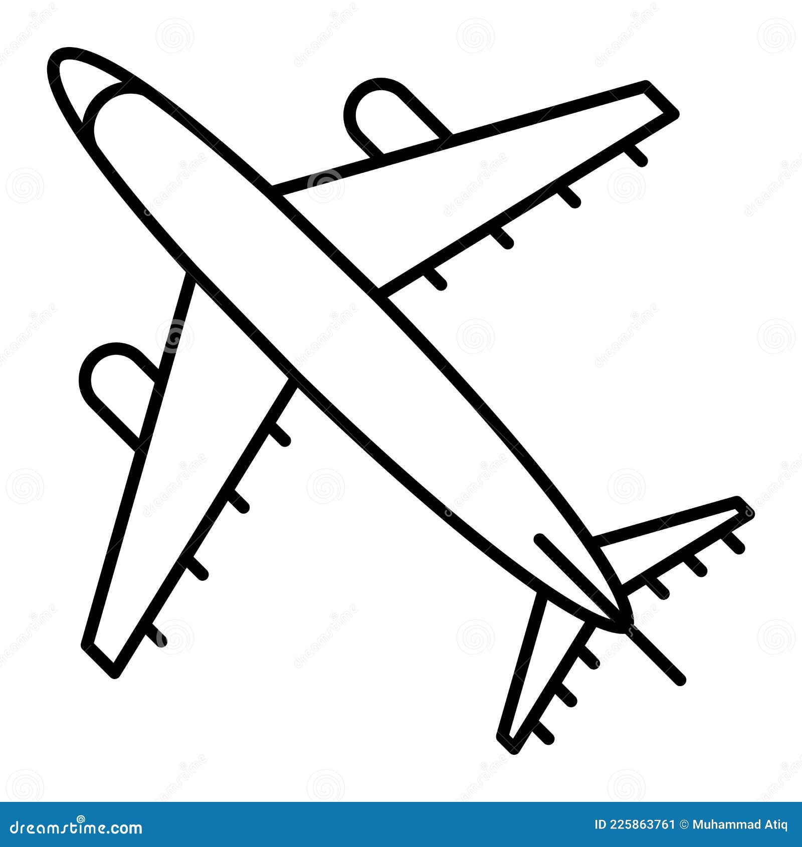 Aeroplane Outline