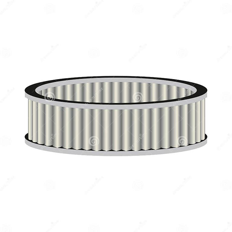 Vector Air Filter Symbols Isolated on a White Background Stock Vector ...