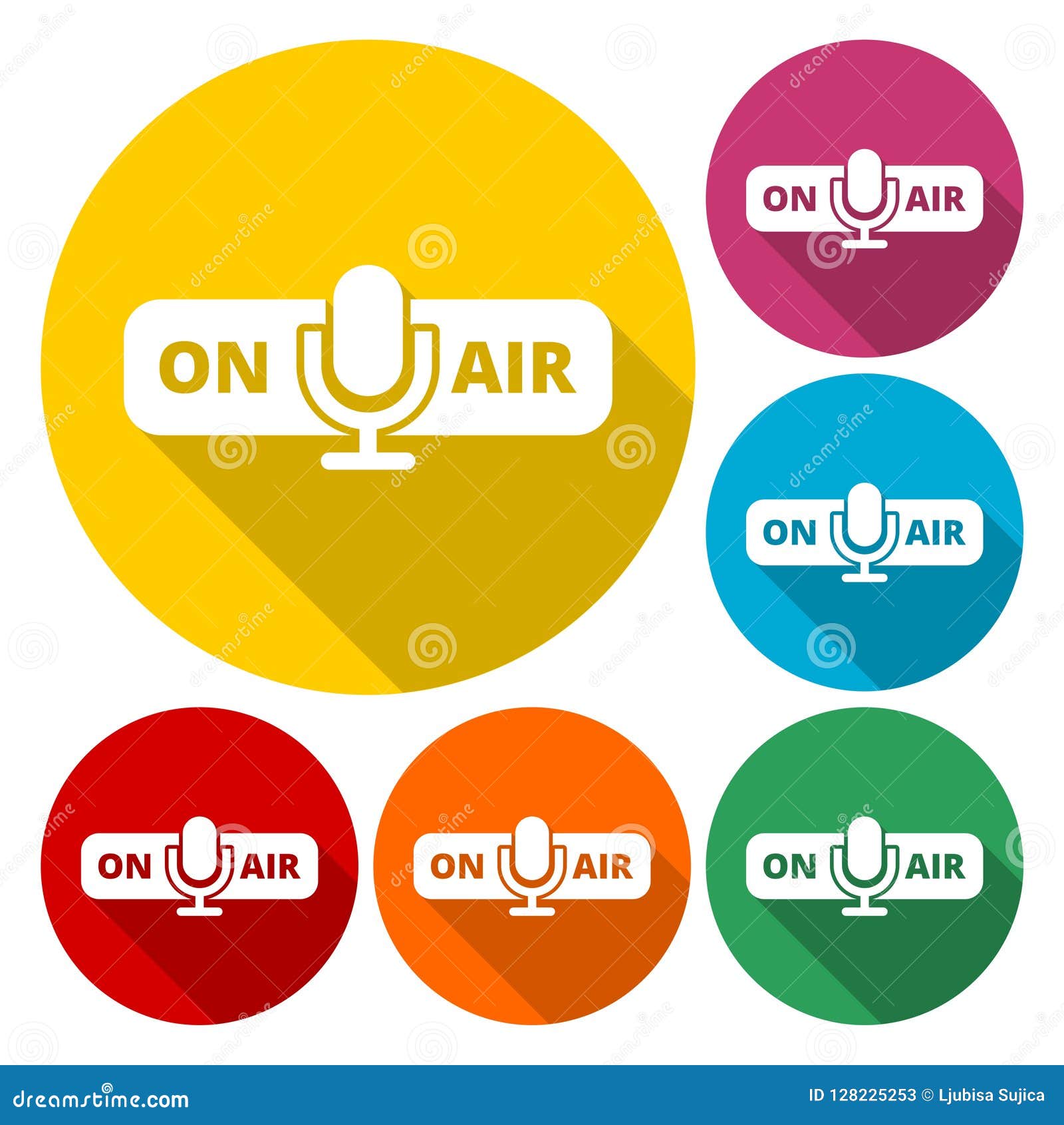 Vector on Air Sign, on Air Icon Stock Vector - Illustration of ...