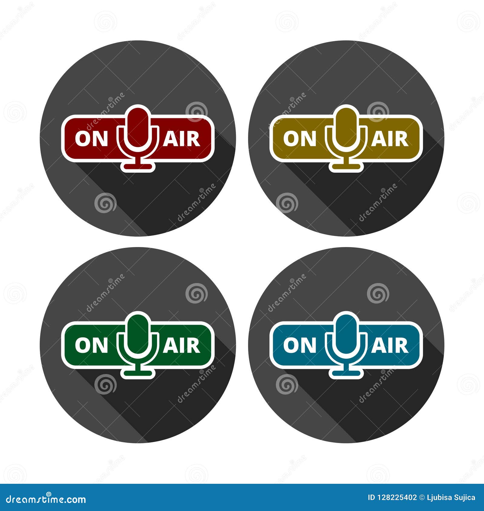 Vector on Air Sign, on Air Icon Stock Vector - Illustration of spot ...