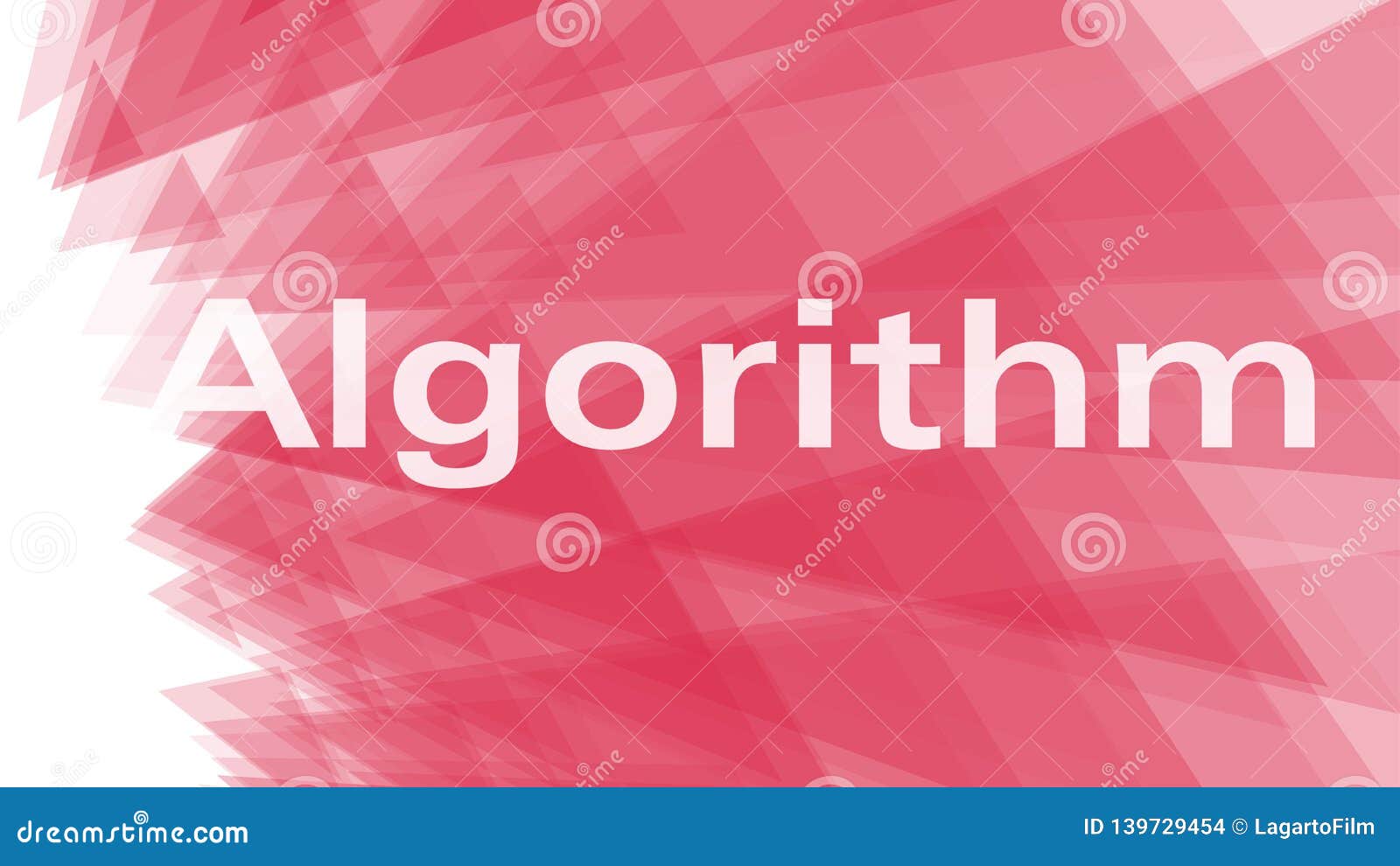 Vector Algorithm Conception Triangles Art Presentation Layout Concept Stock Vector