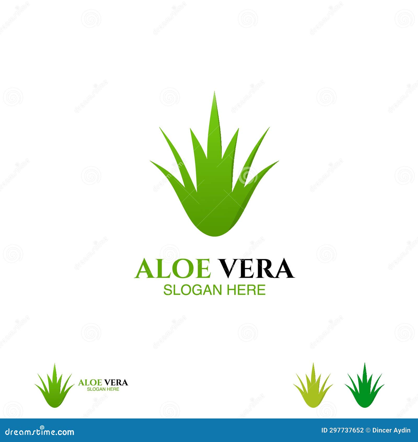 Vector Aloe Vera Logo Design Concept Modern,template Icon Stock Vector ...