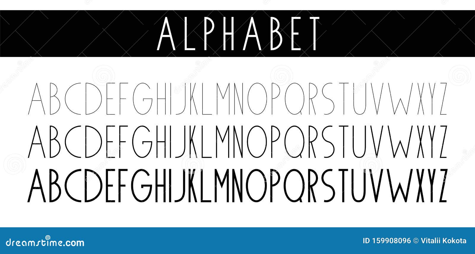 Vector Alphabet. Lettering and Custom Typography for Designs: Logo, for ...