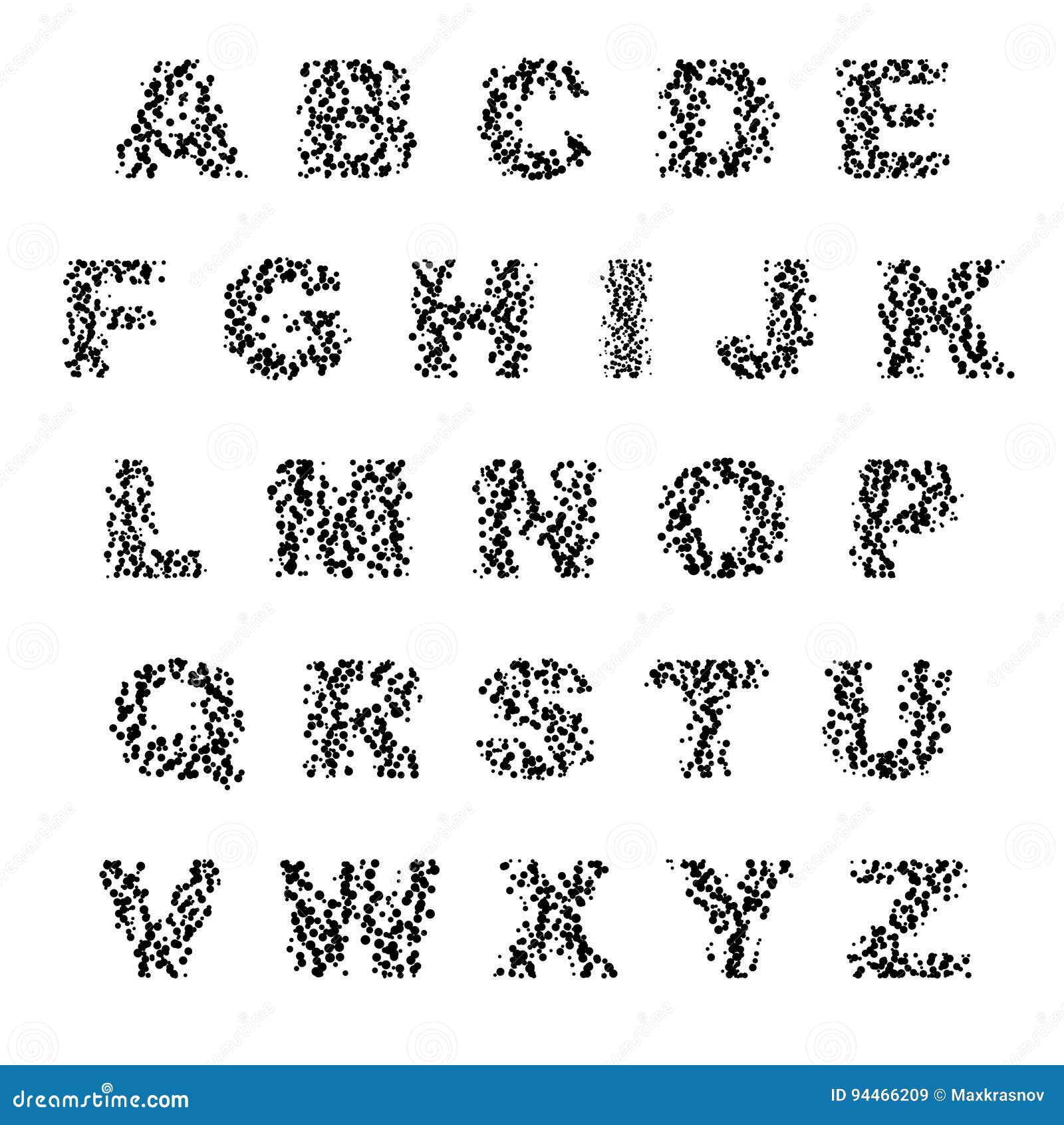 Vector Alphabet Set stock vector. Illustration of decorative - 94466209
