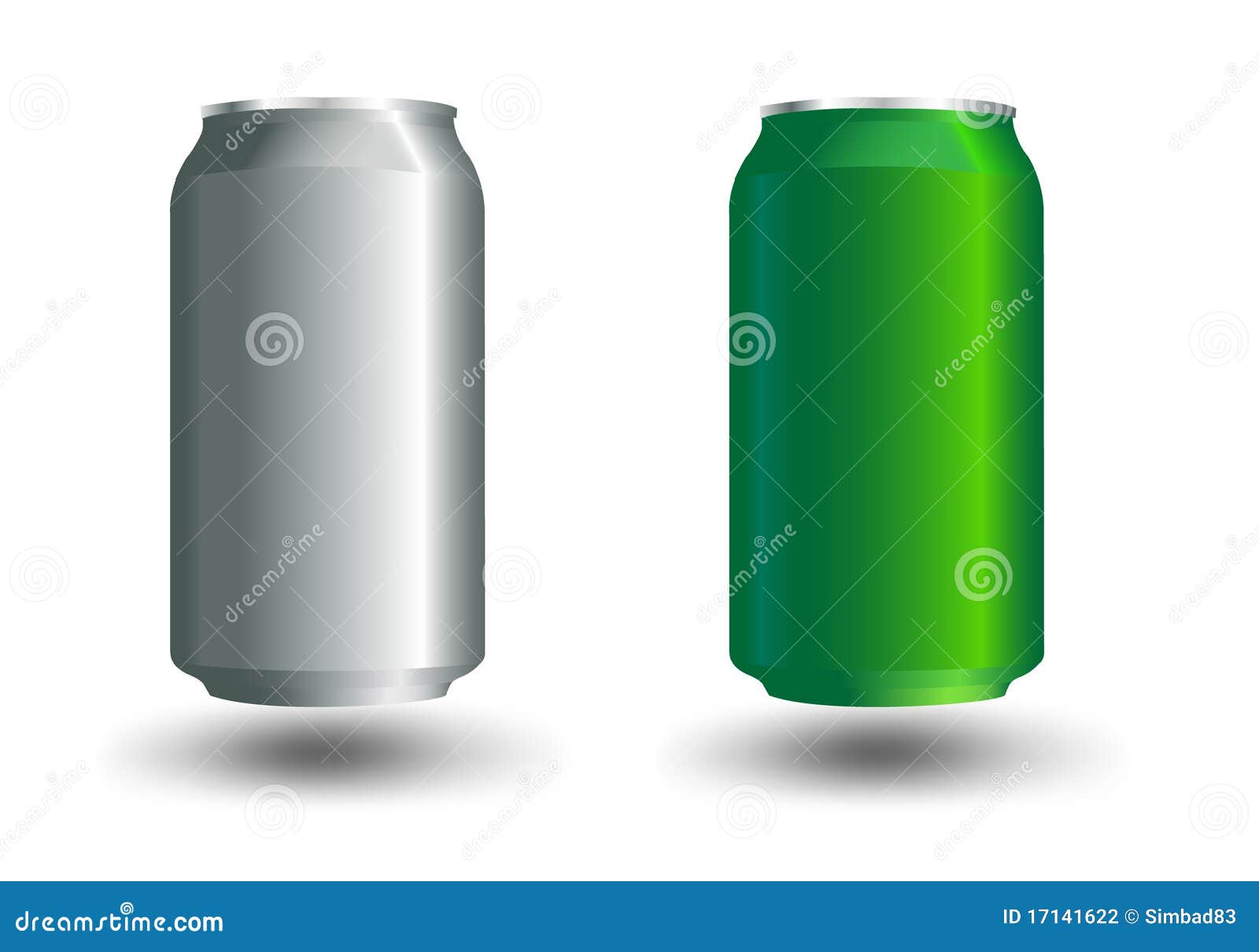 Vector Aluminium Can | CartoonDealer.com #17141622