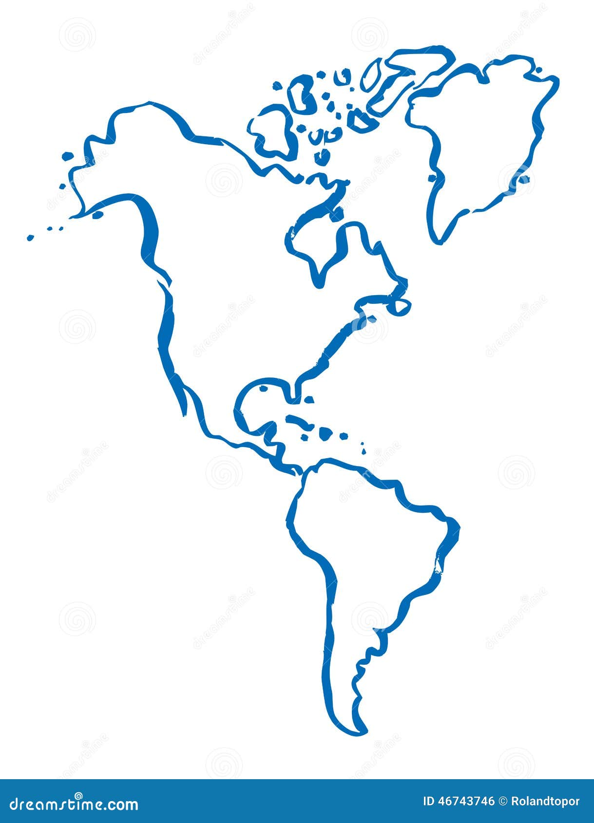 Vector america continent stock illustration. Illustration of eurasia ...