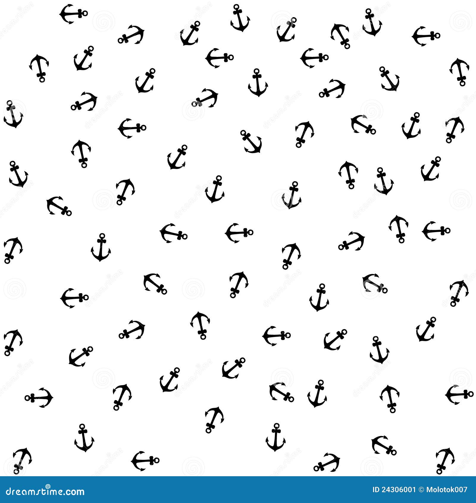 Vector anchor pattern stock vector. Illustration of holiday - 24306001